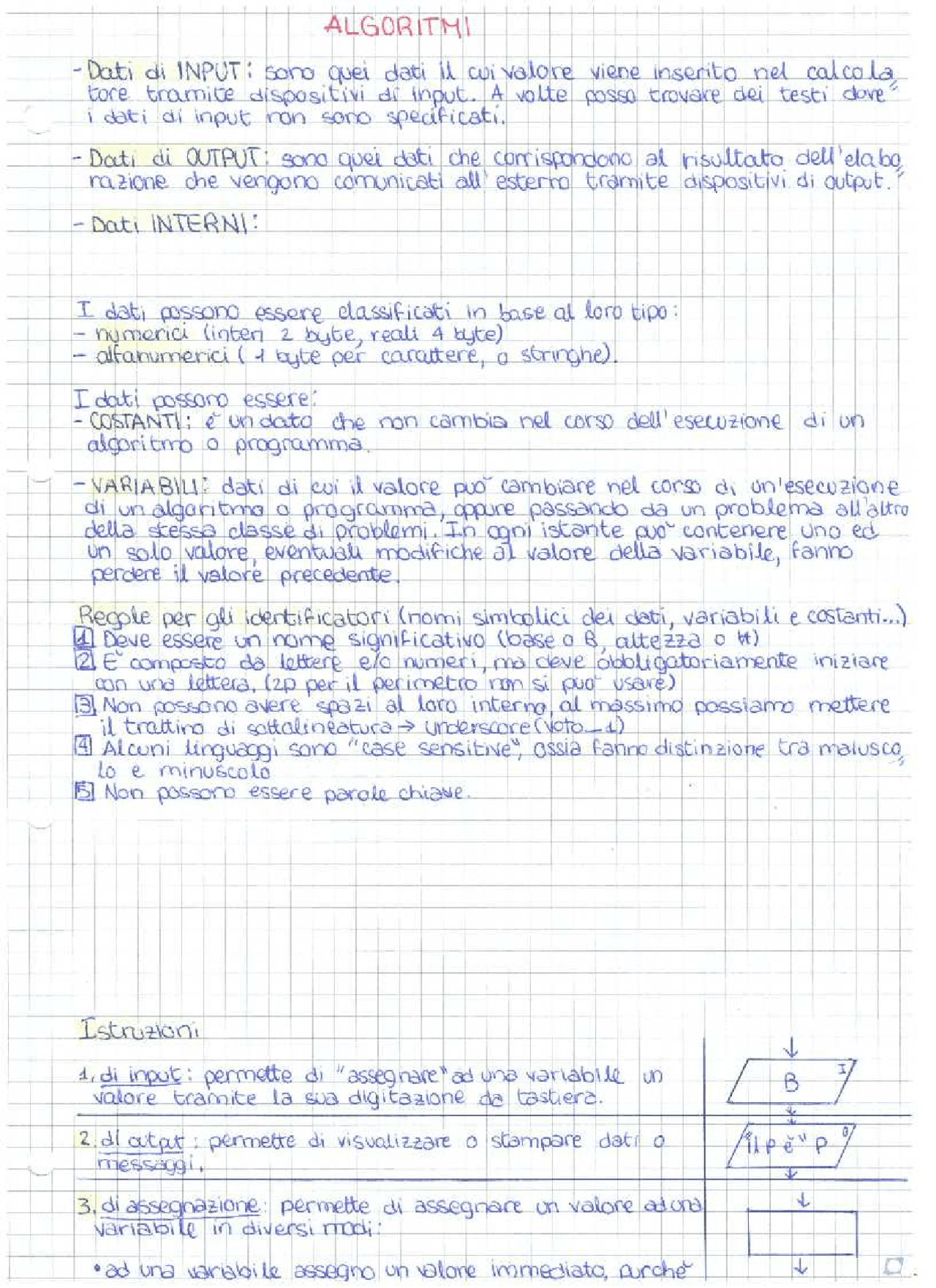 Introduzione agli algoritmi - Docsity Introduzione agli algoritmi - Docsity