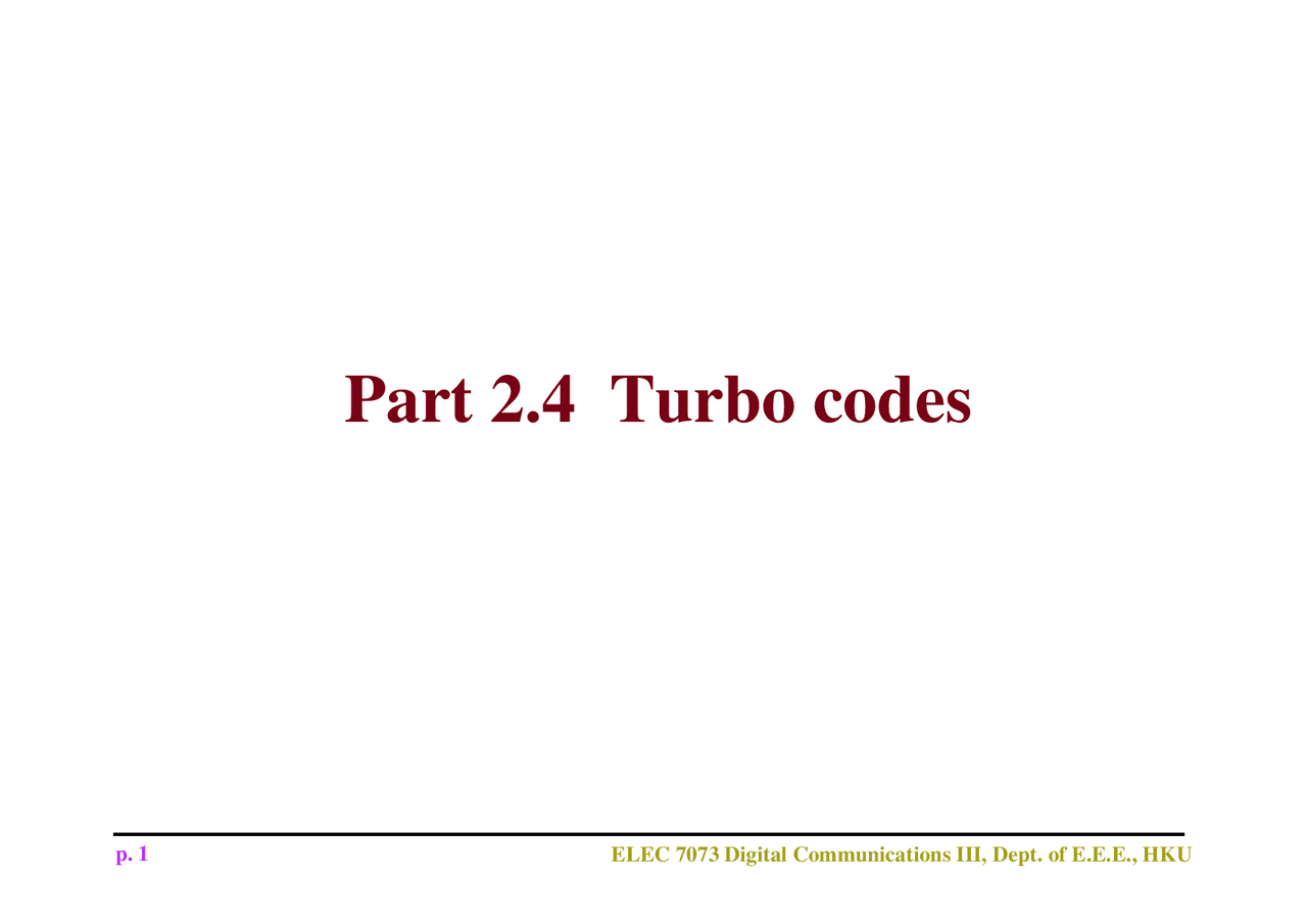 Part2-4-Turbo codes.pdf - Docsity