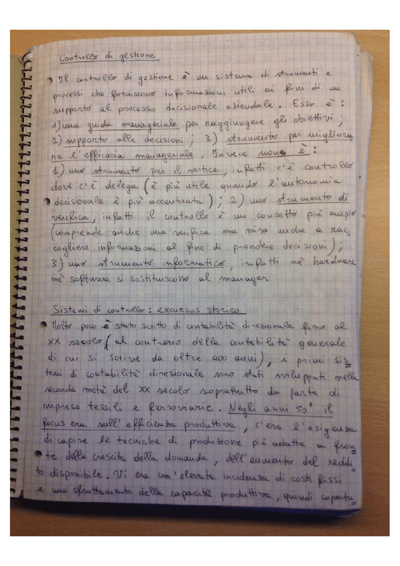 Riassunto Di Analisi E Contabilità Dei Costi Prof Lusiani Docsity
