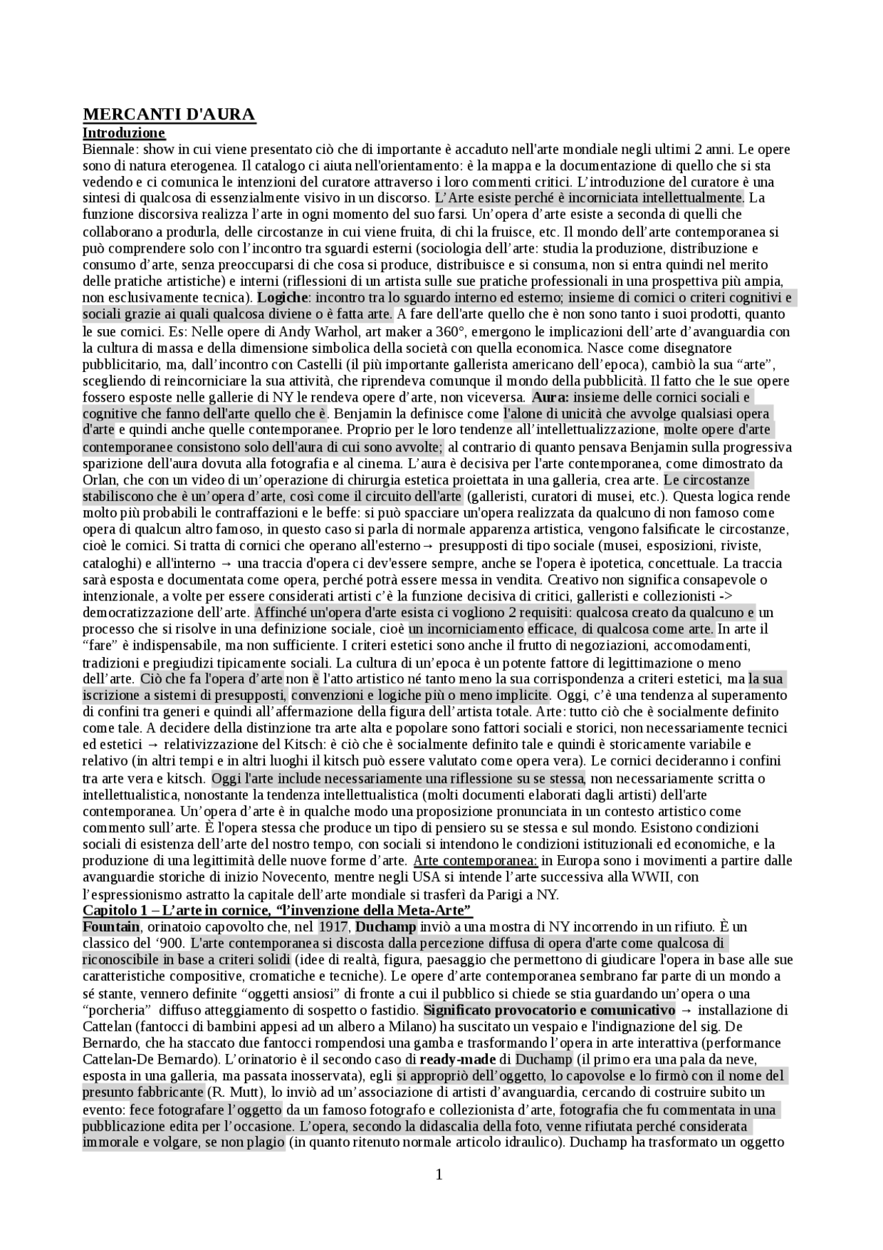 Riassunto Del Libro Mercanti Daura Docsity