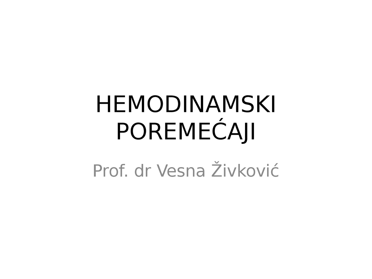 Hermodinamski poremecaji | Slajdovi' predlog Fizika - Docsity