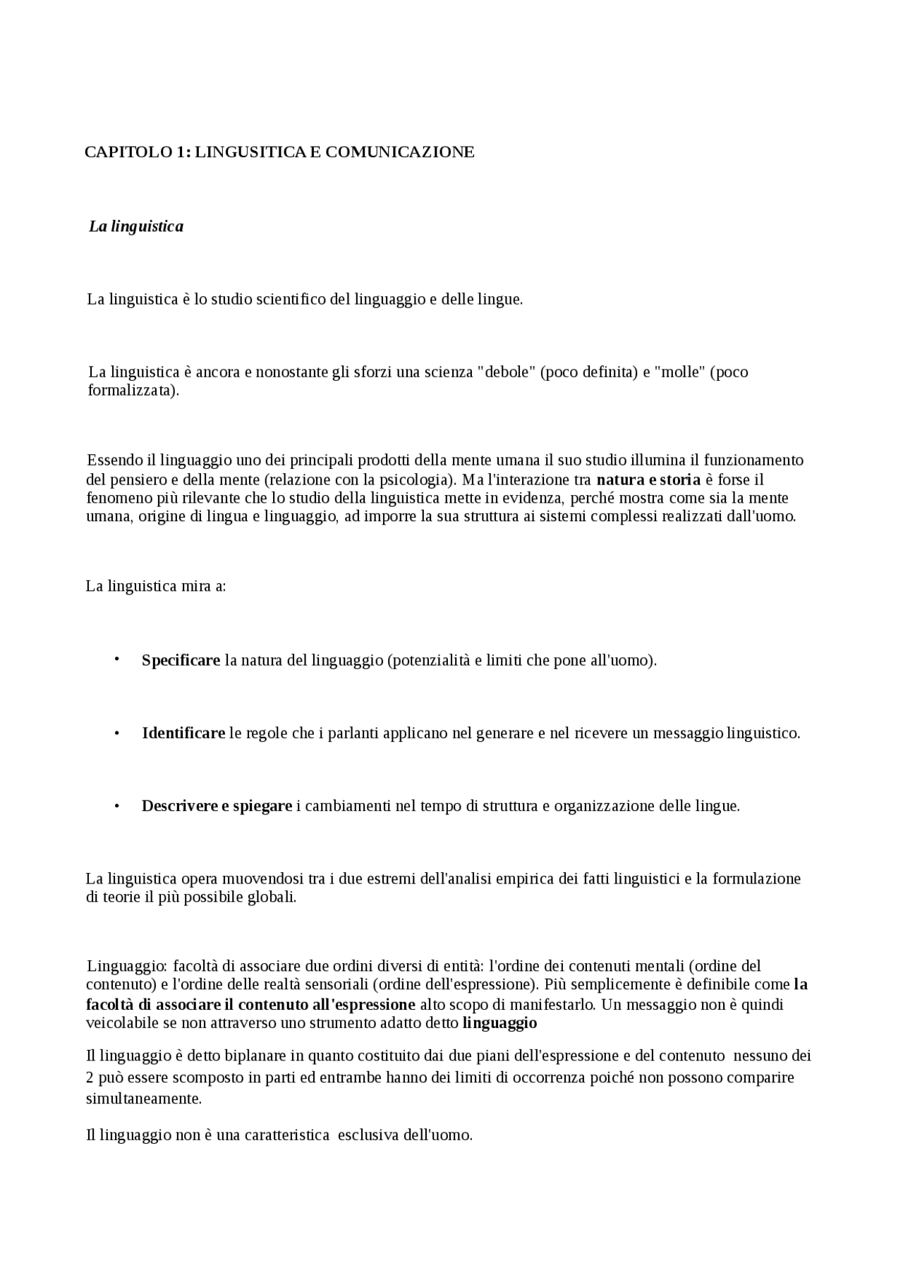Nuovi Fondamenti Di Linguistica Simone Docsity