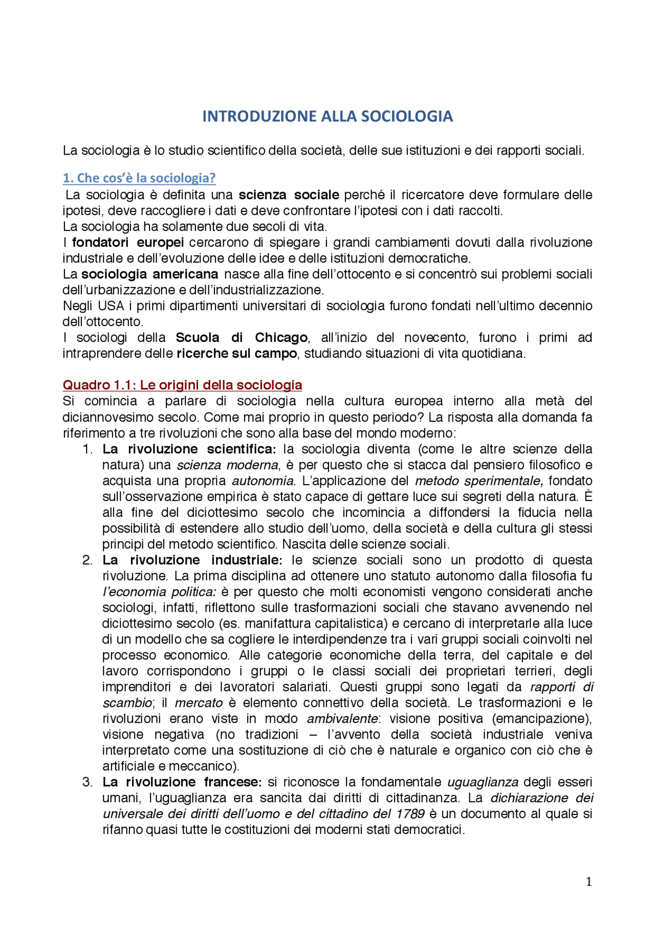 Manuale Di Sociologia Neil J Smelser Docsity
