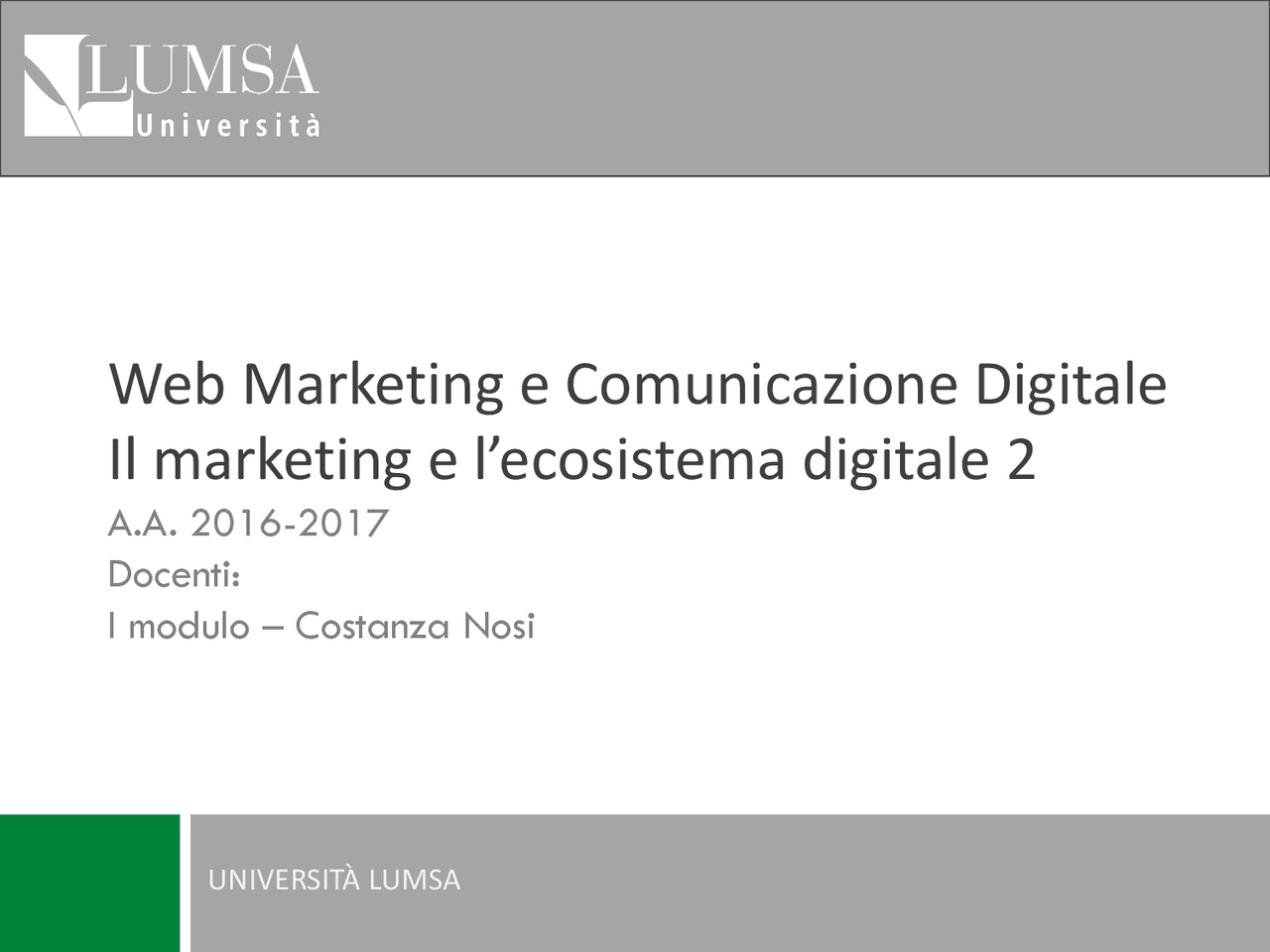 Web Marketing E Comunicazione Digitale Docsity