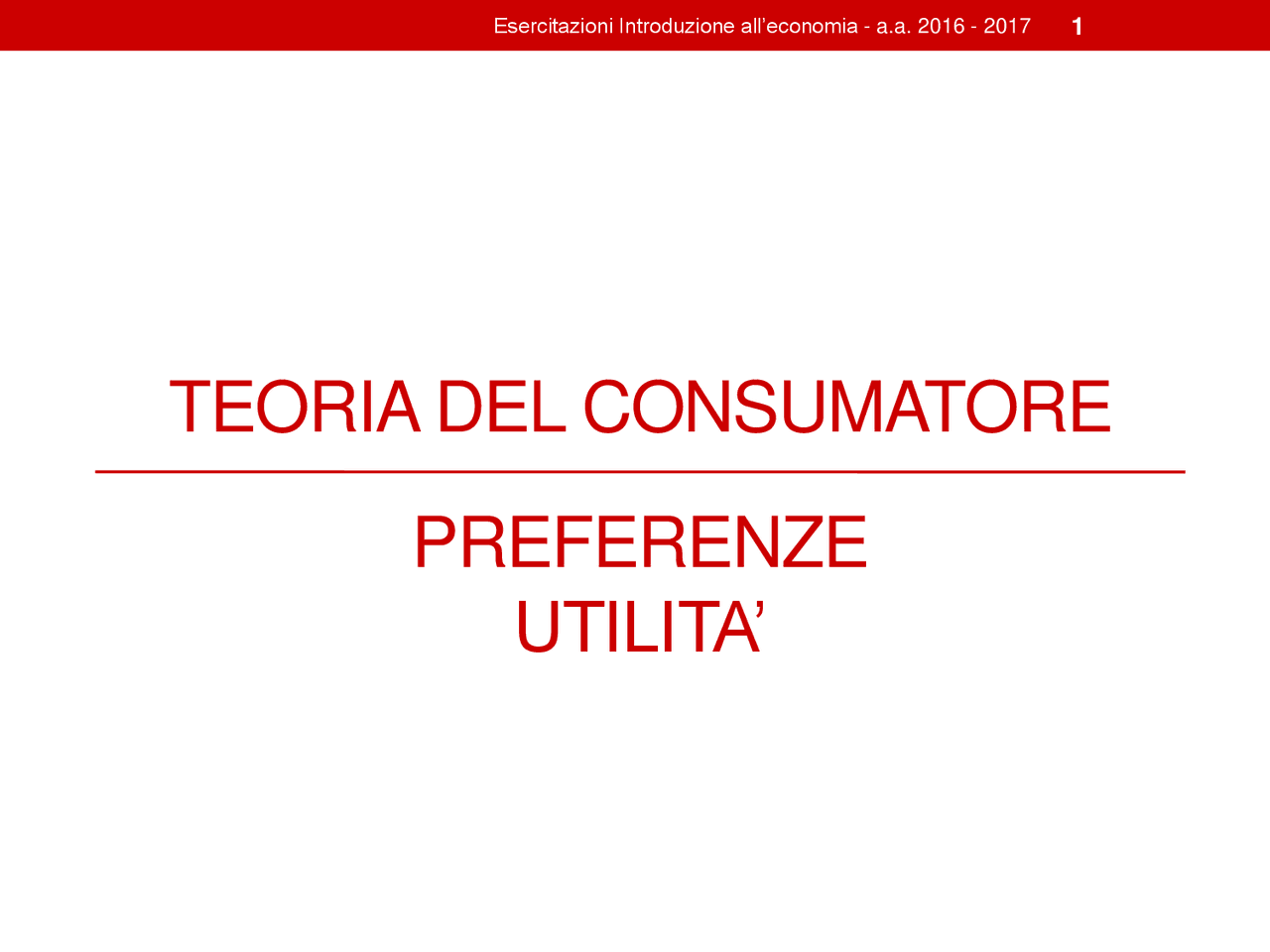 Introduzione Alleconomia Docsity