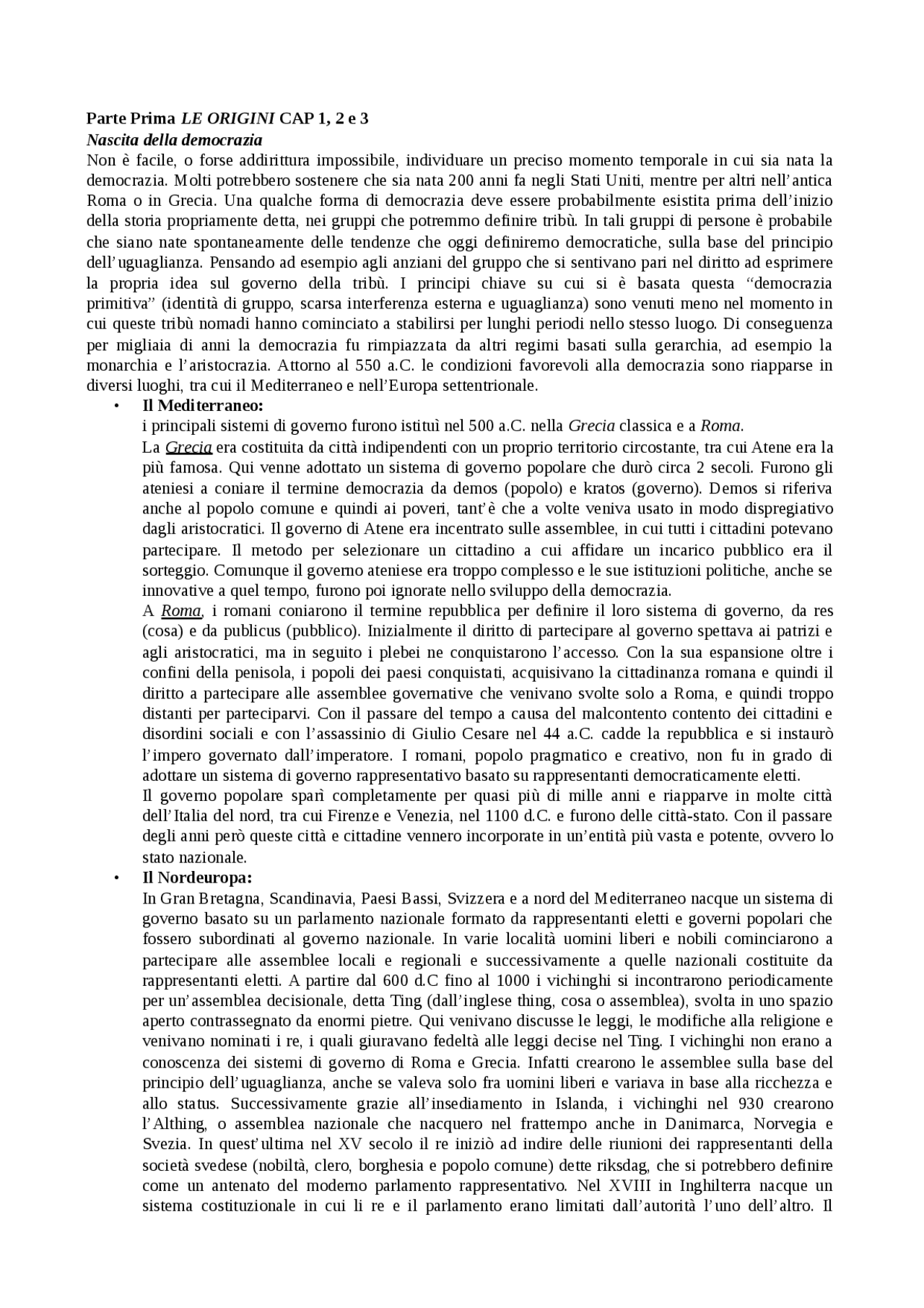 Sulla Democrazia Robert Dahl Docsity