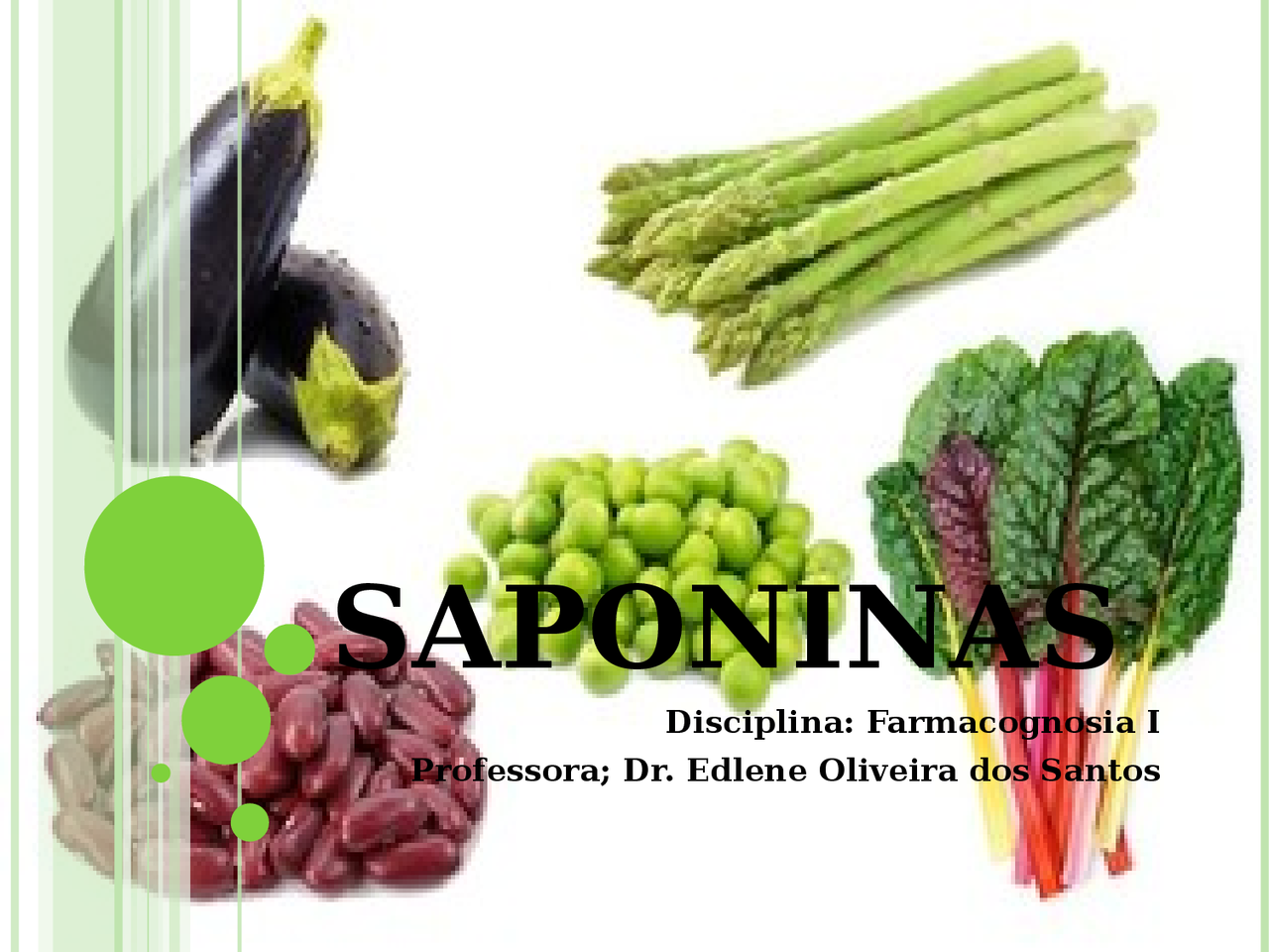 Saponinas abordagem geral - Docsity