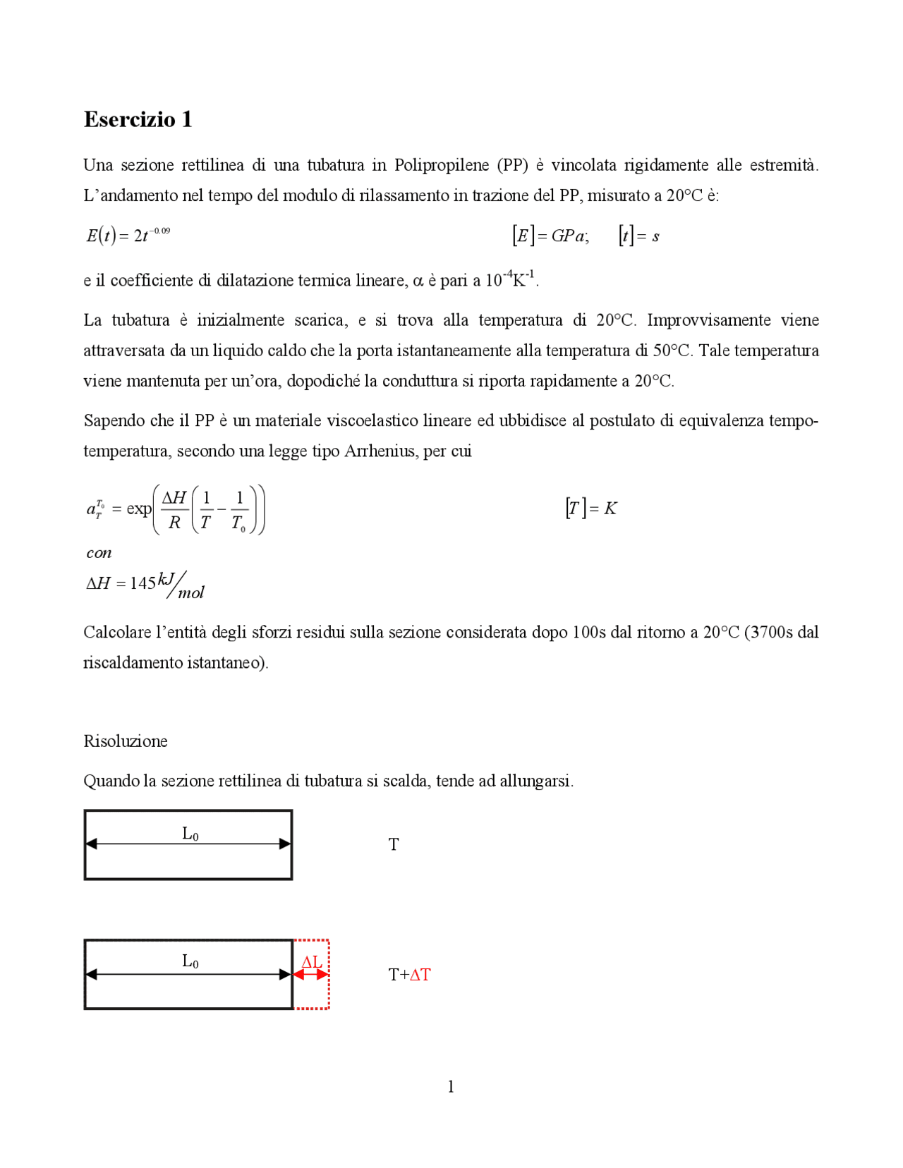 Esercizi Di Materiali Polimerici A Polimi Docsity