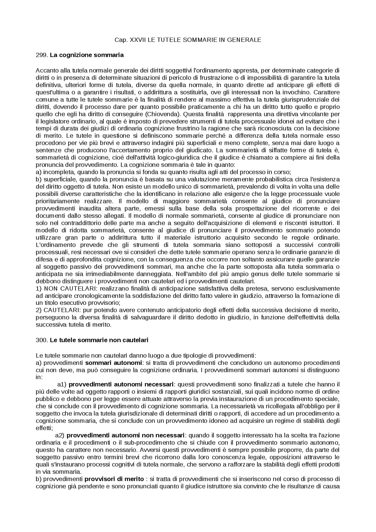Corso Di Base Di Diritto Processuale Civile Sesta Edizione Docsity