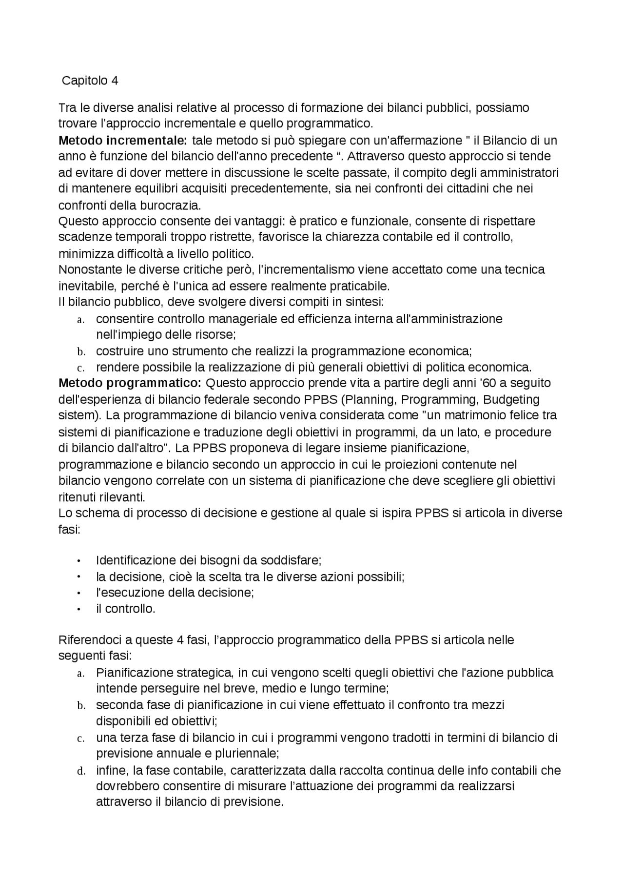 Elementi Di Ragioneria Pubblica Docsity