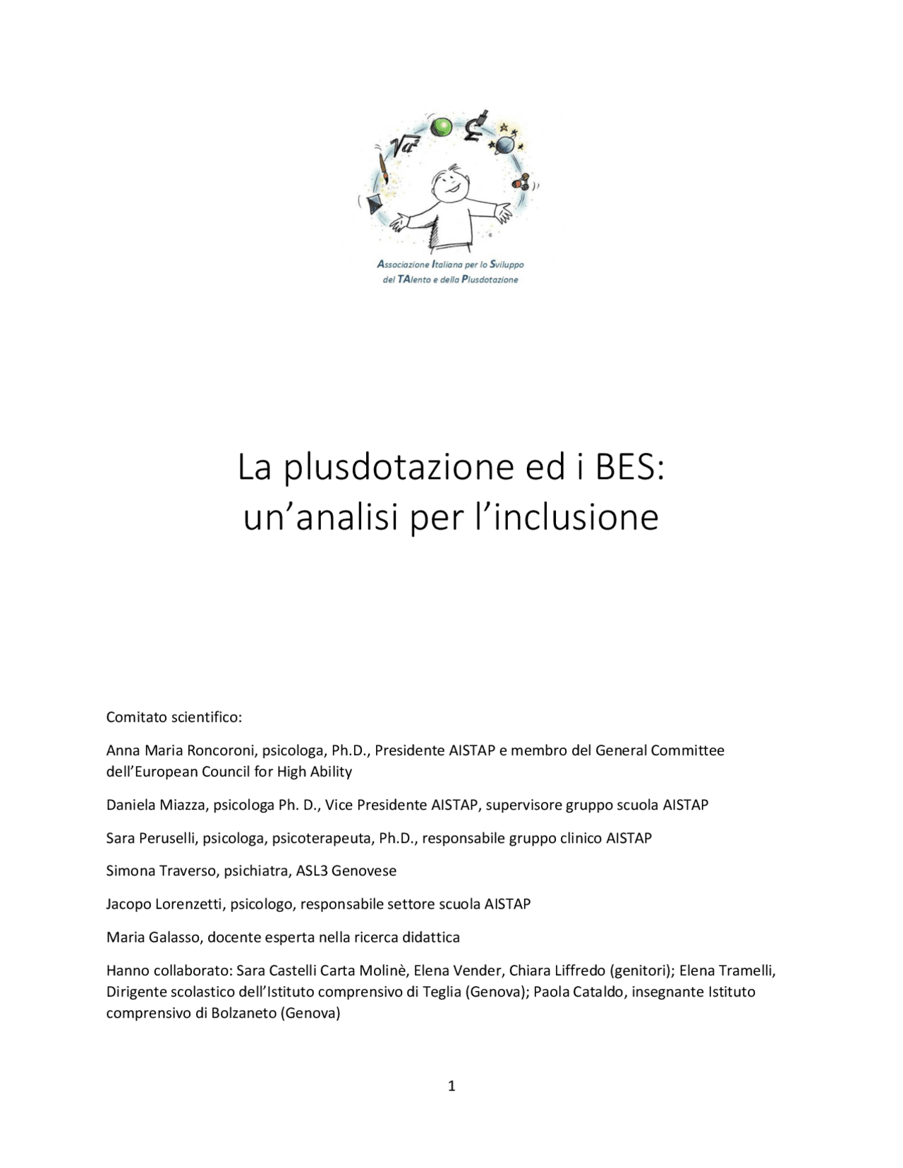 La Plusdotazione E I Bes Docsity