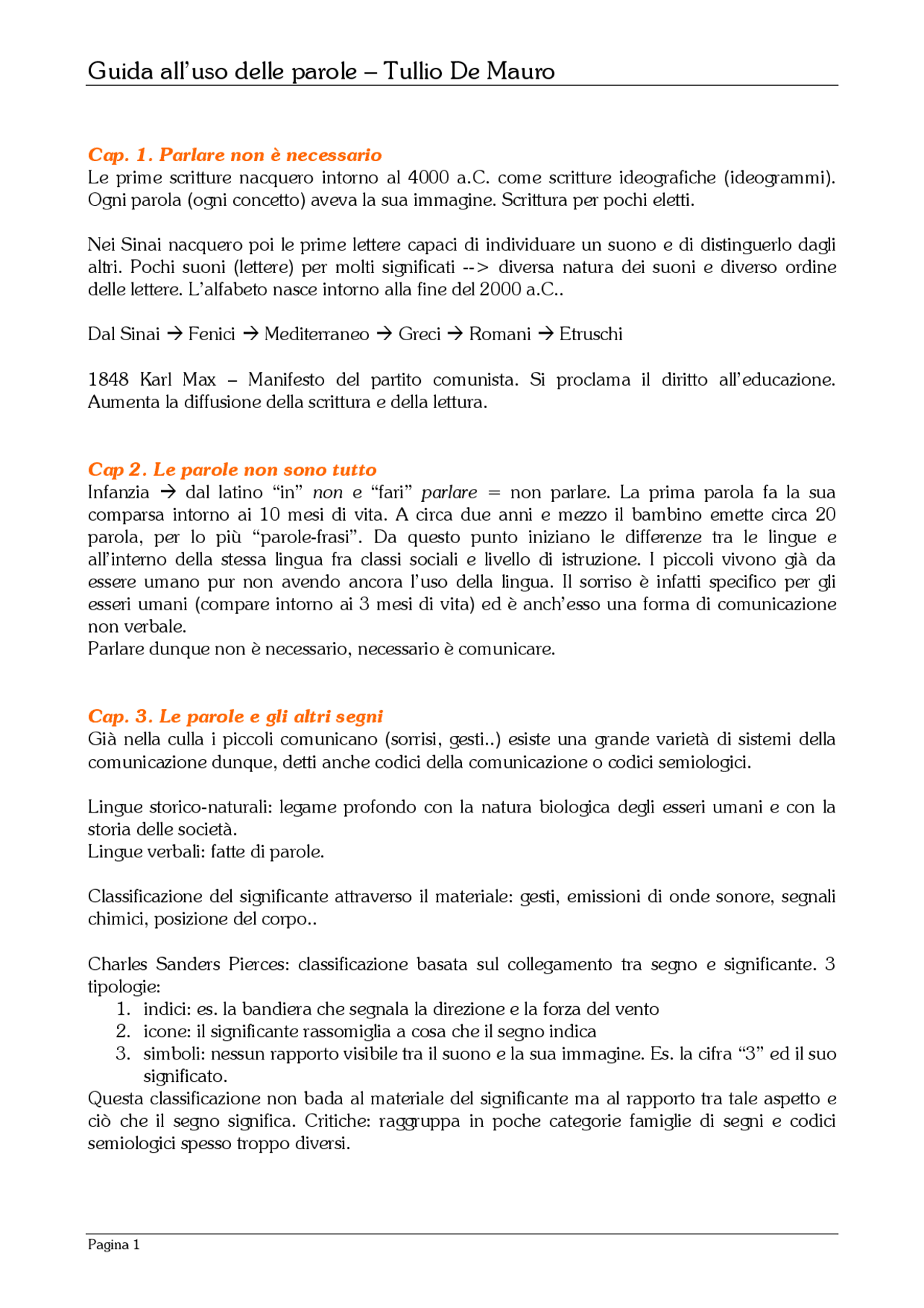Guida Alluso Delle Parole Docsity