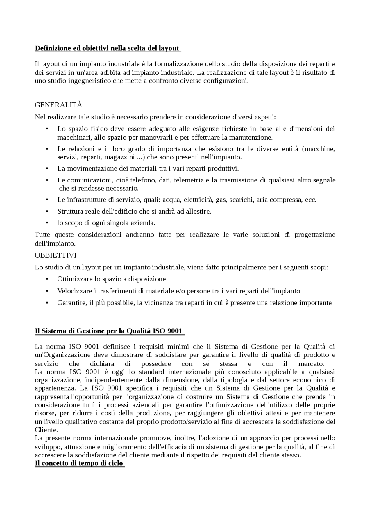 Risposte Esame Operation Management Docsity