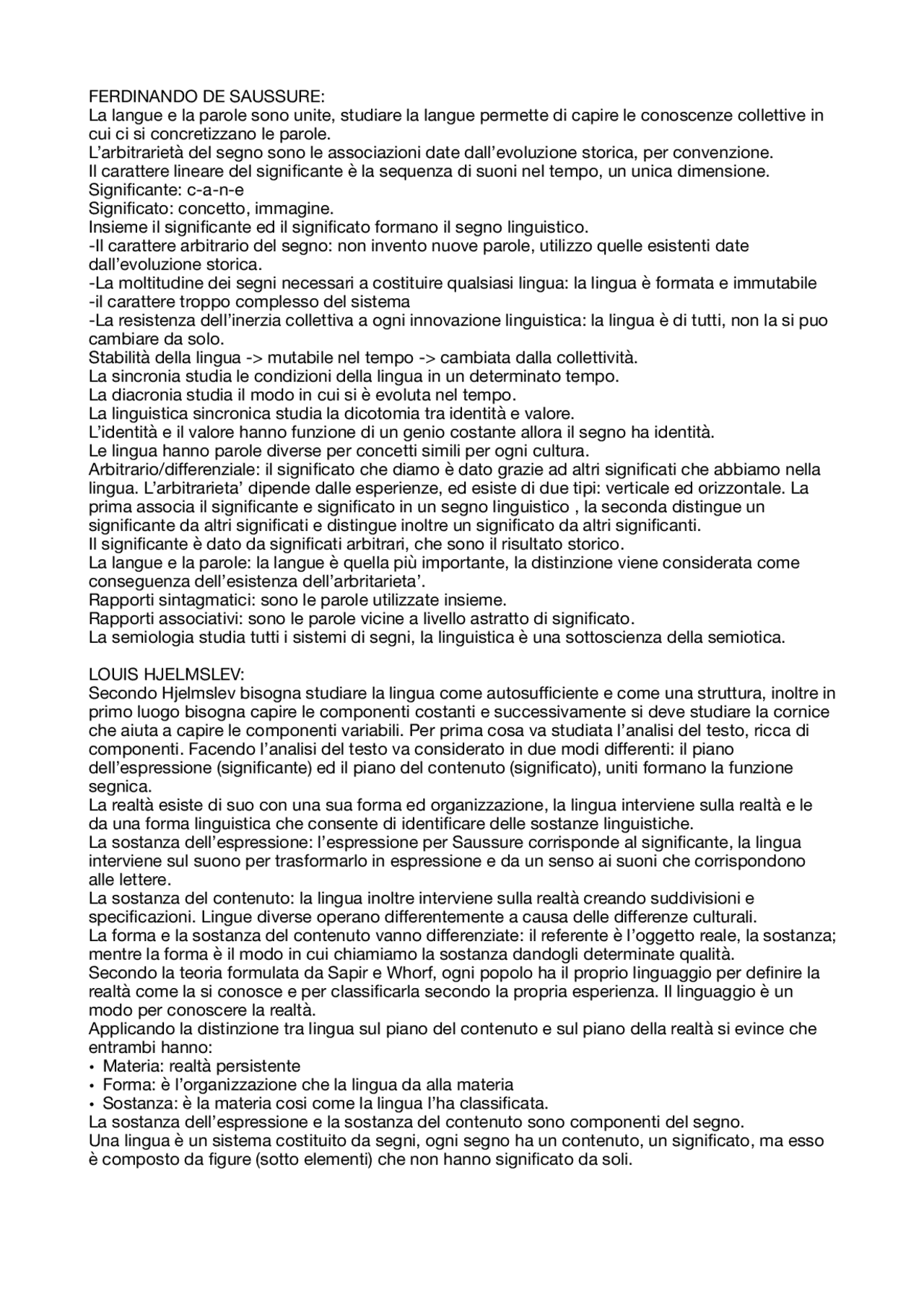 Semiotica Le Basi Della Semiotica Traini Docsity
