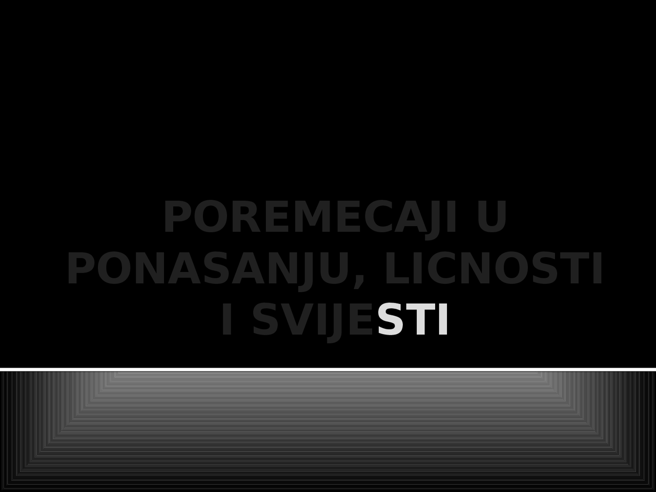 Poremecaji u ponasanju, licnosti i svijesti | Vodiči, Projekti ...