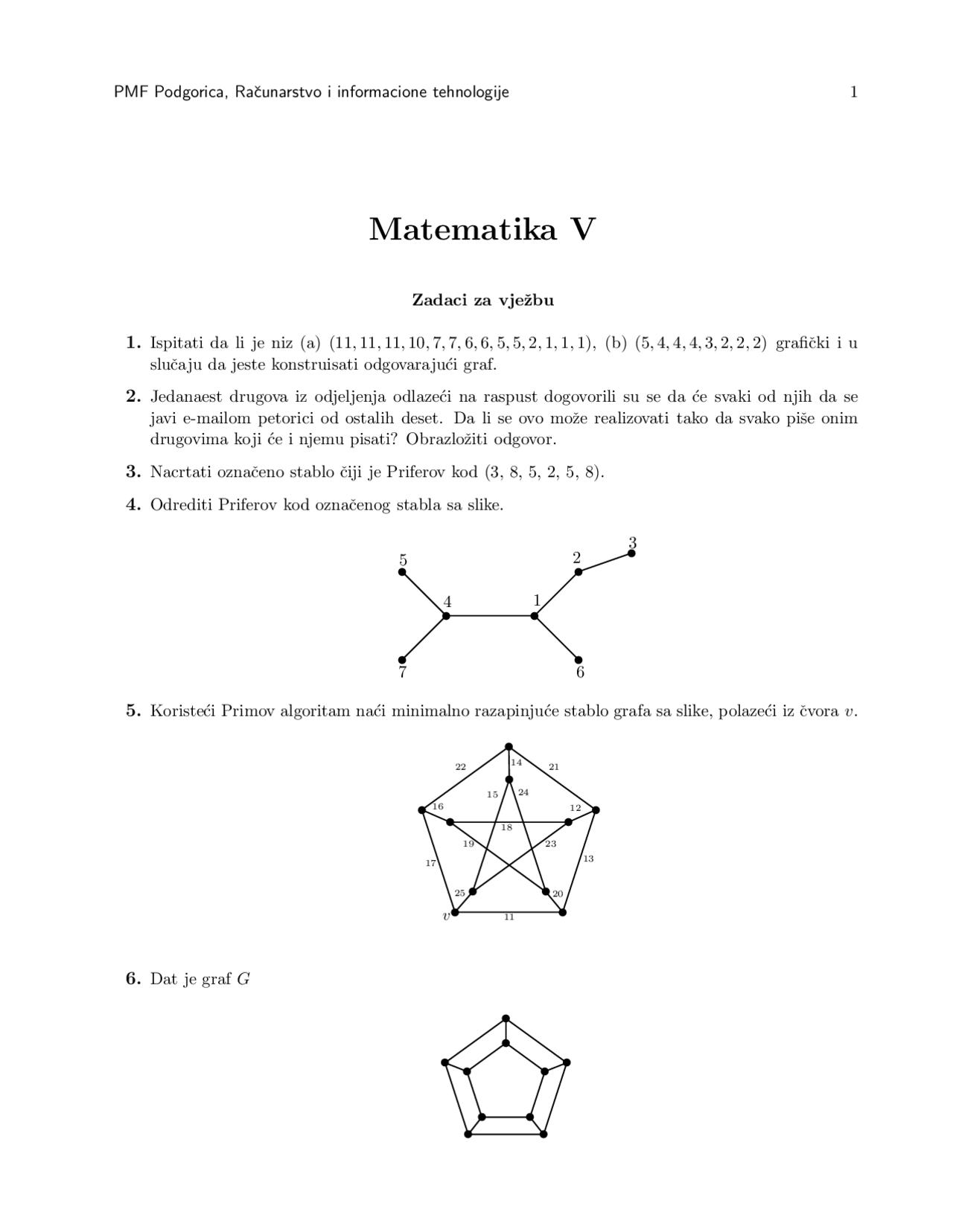 Matematika Zadaci Za Vjezbu Skripte Predlog Matematika Docsity