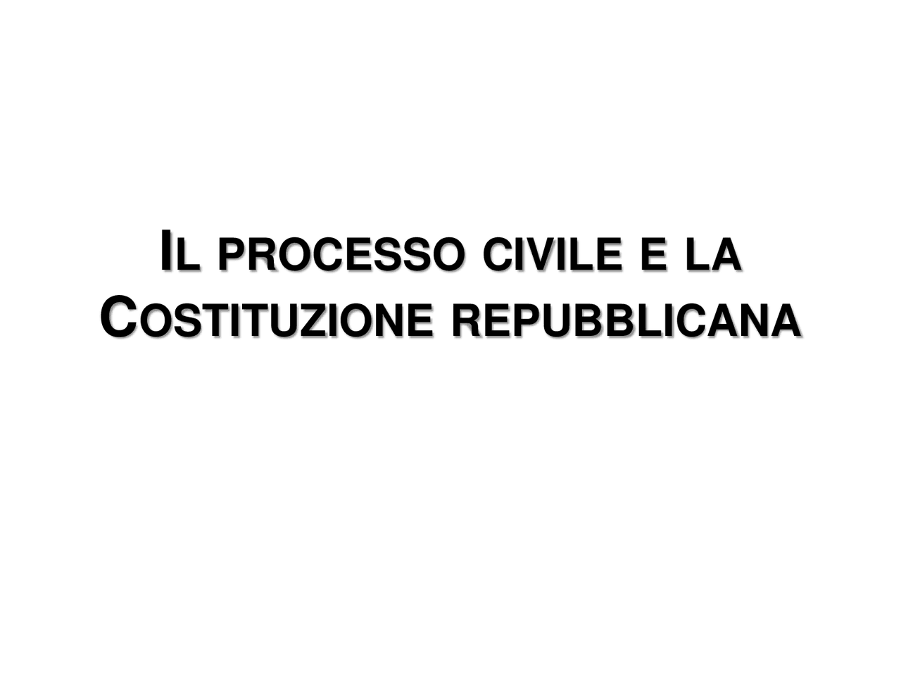 Il Processo Civile Di Cognizione Docsity
