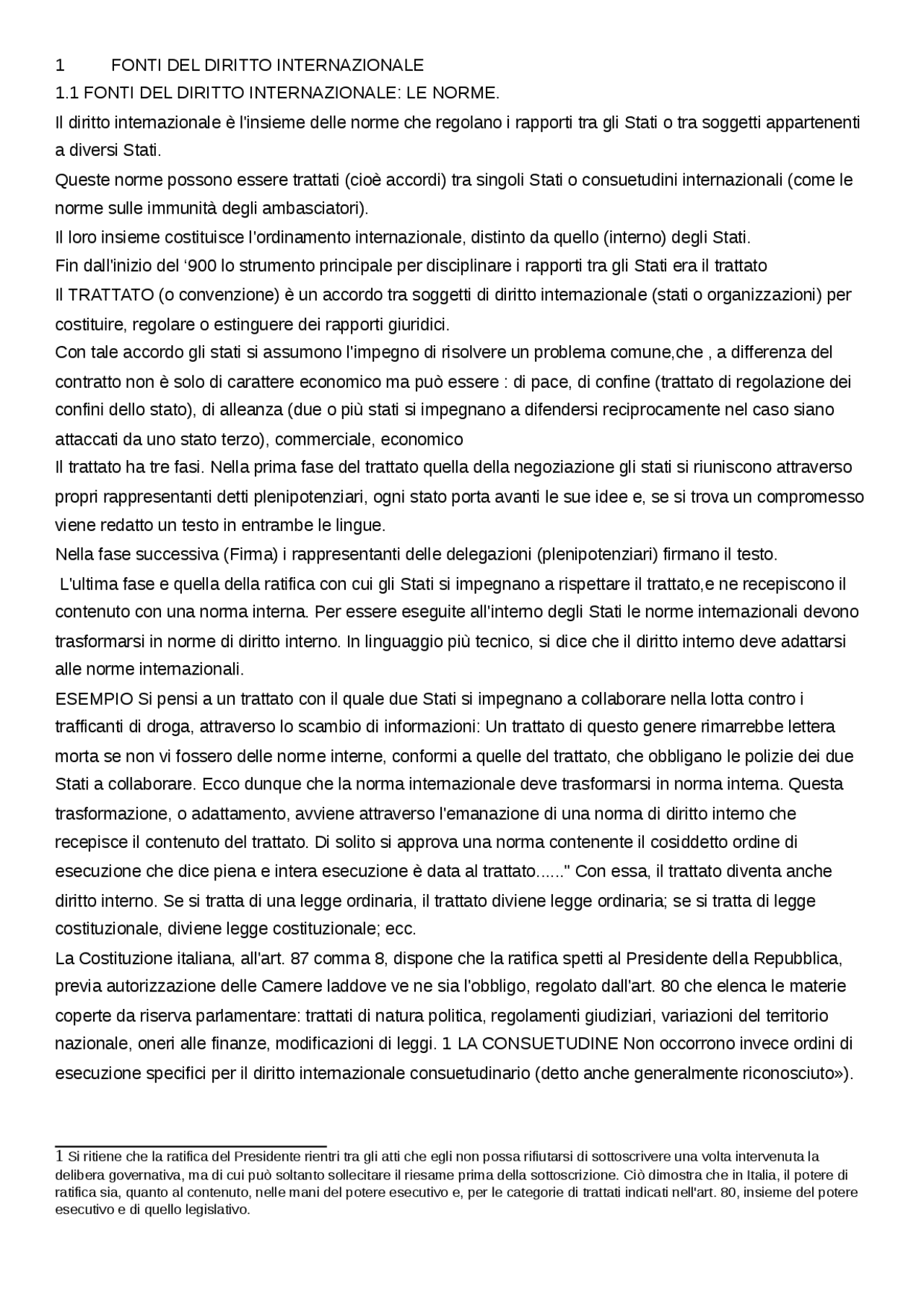 Soggetti Del Diritto Internazionale Docsity