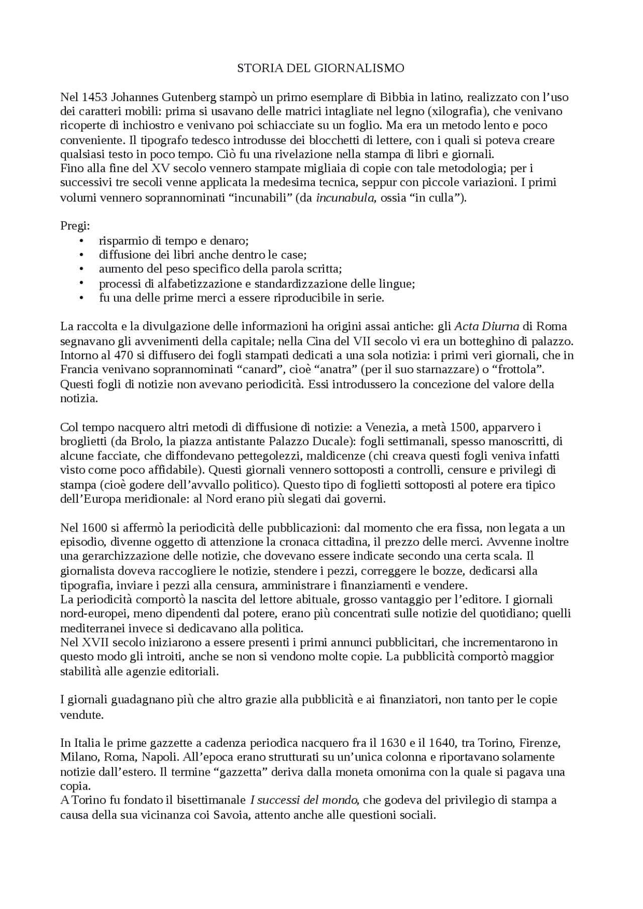 Riassunto Informazione And Potere Di M Forno Docsity
