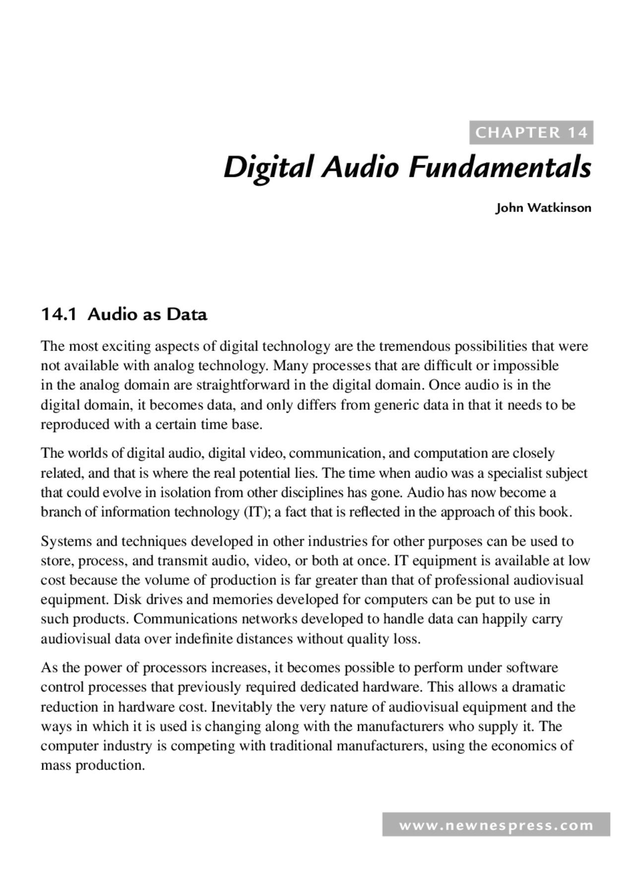 Digital Audio Fundamental Docsity