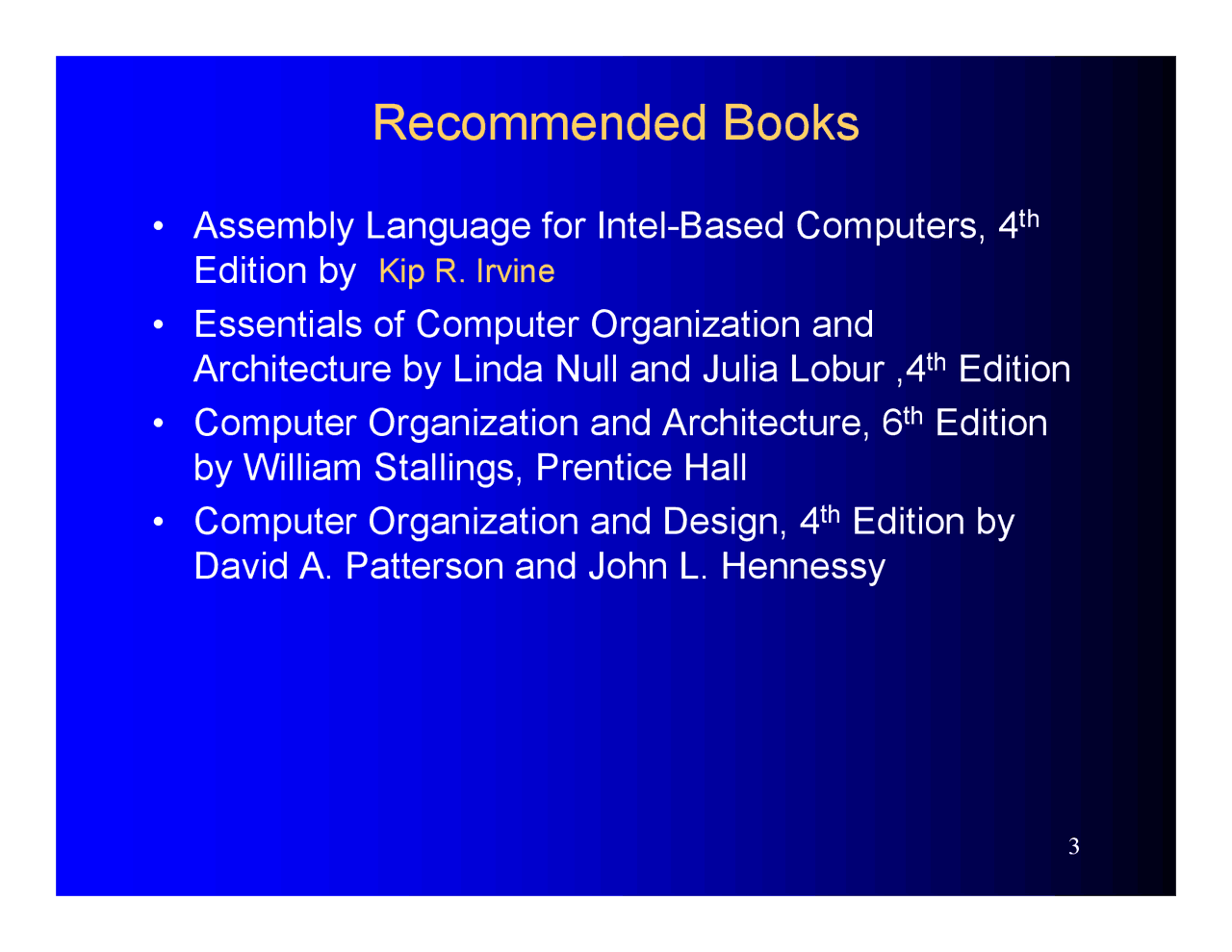 Computer Organization And Assembly Language Lec 1 And 2 Fully Explaned Docsity