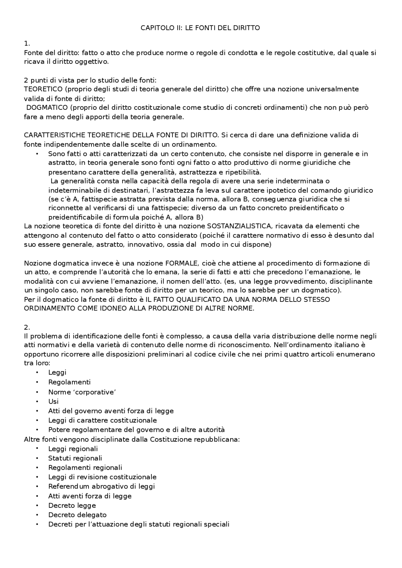 Riassunti Di Diritto Costituzionale I Libro Modugno Docsity