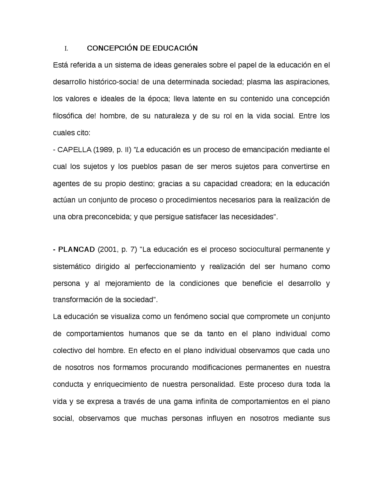 SUSTENTO PEDAGOGICO El articulo | Guías, Proyectos, Investigaciones de ...
