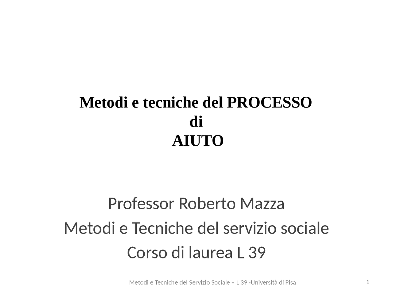 Metodi E Tecniche Del Processo Daiuto Mazza Docsity
