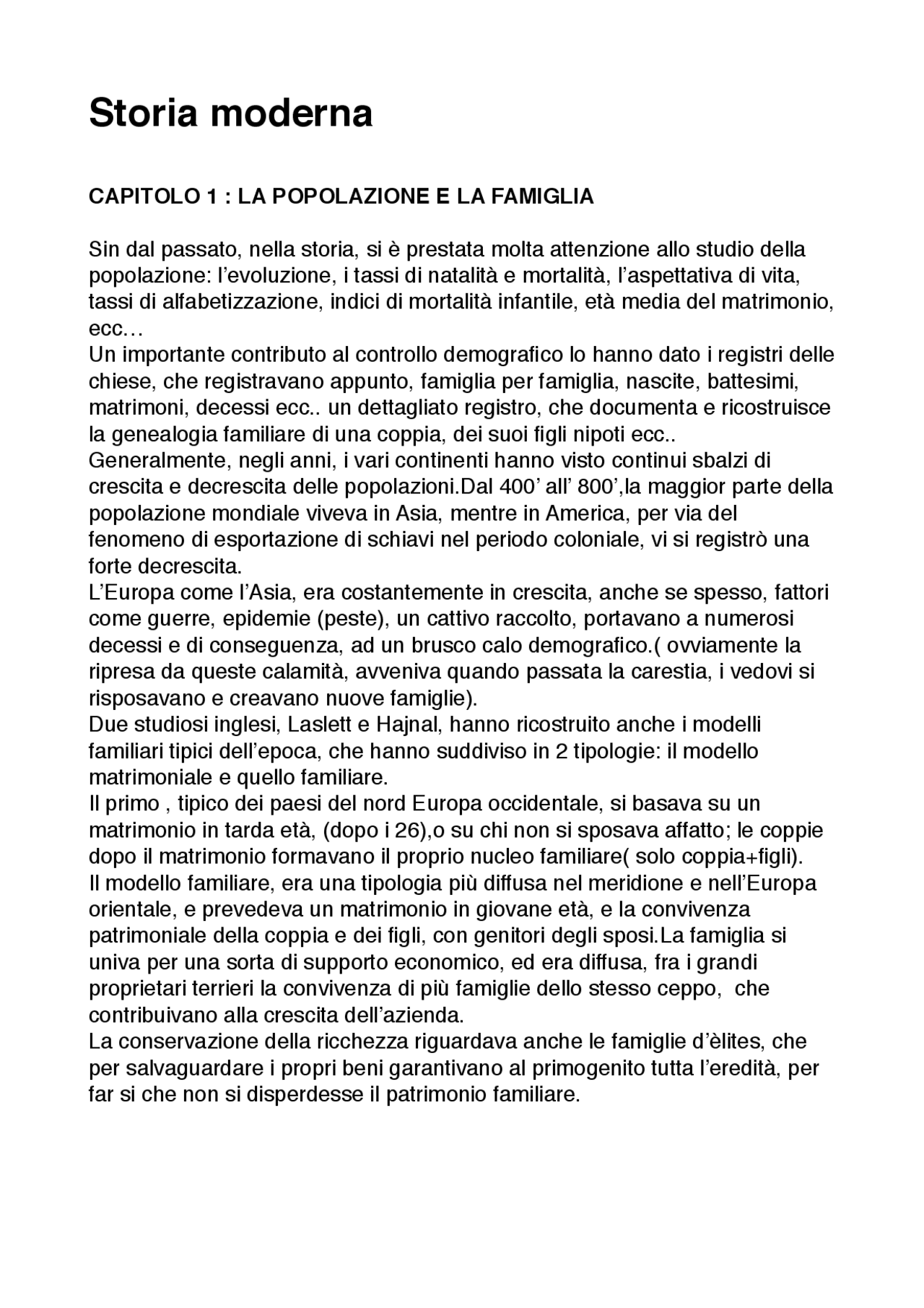 Storia Moderna Carlo Capra Docsity