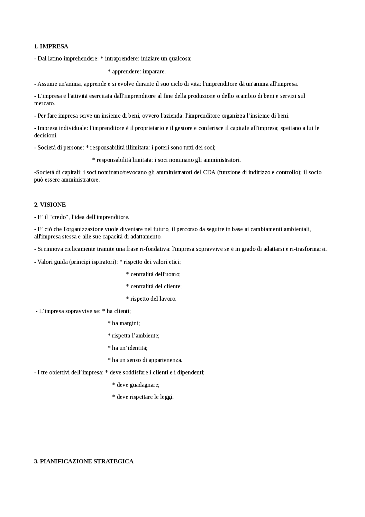 Economia E Gestione Delle Imprese Docsity