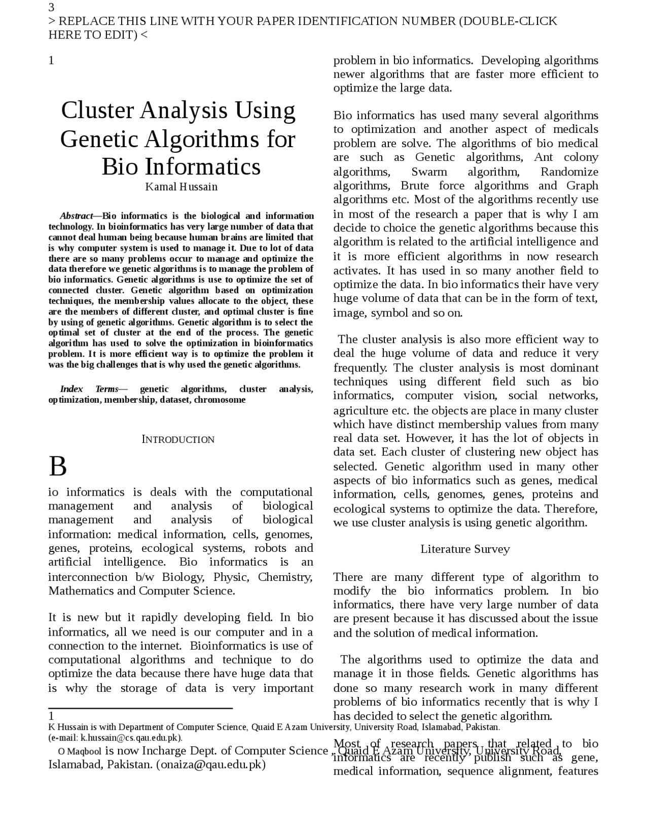 Algorithms And Analysis Docsity