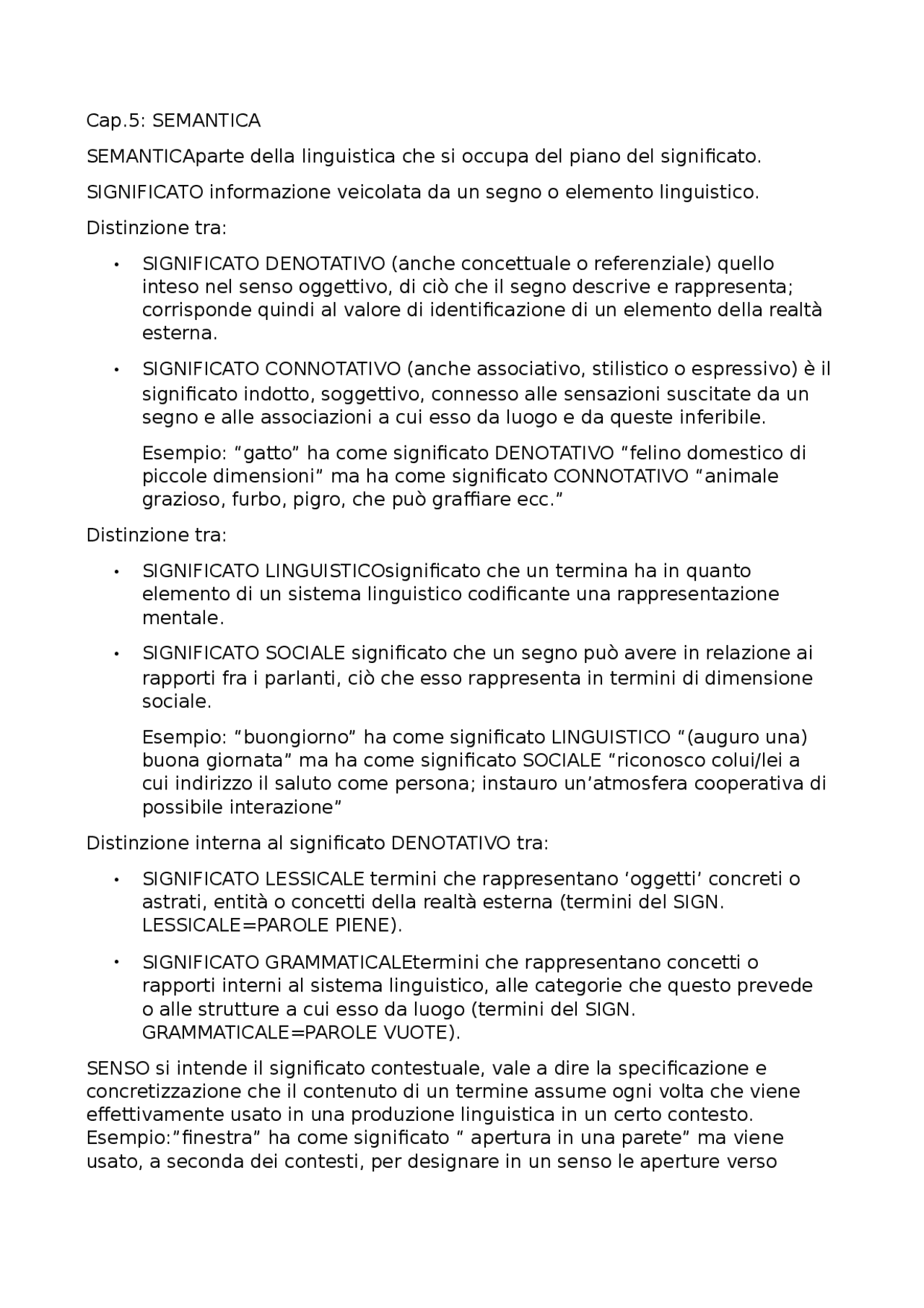 Linguistica Un Corso Introduttivo Docsity