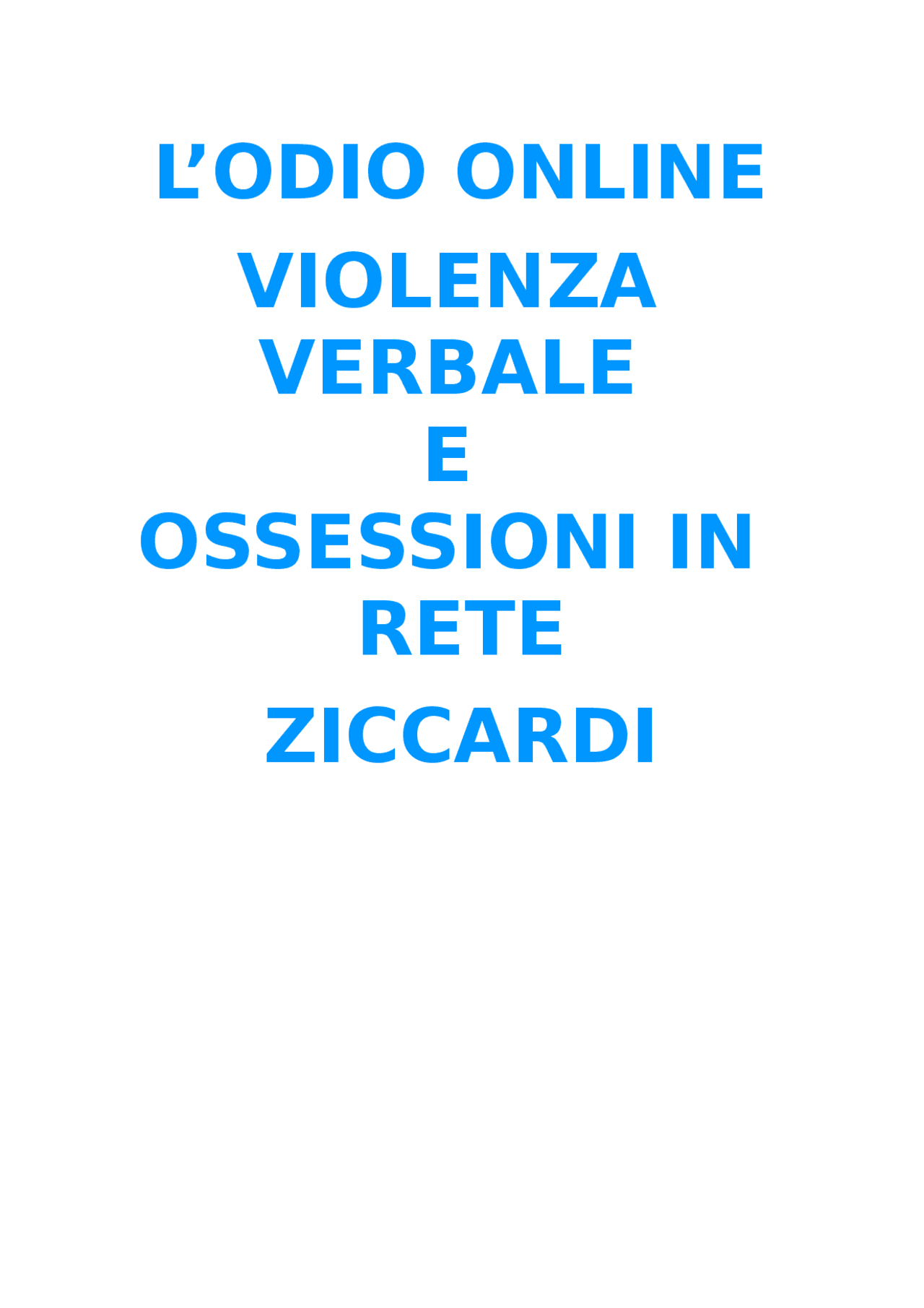 Informatica Avanzata Docsity