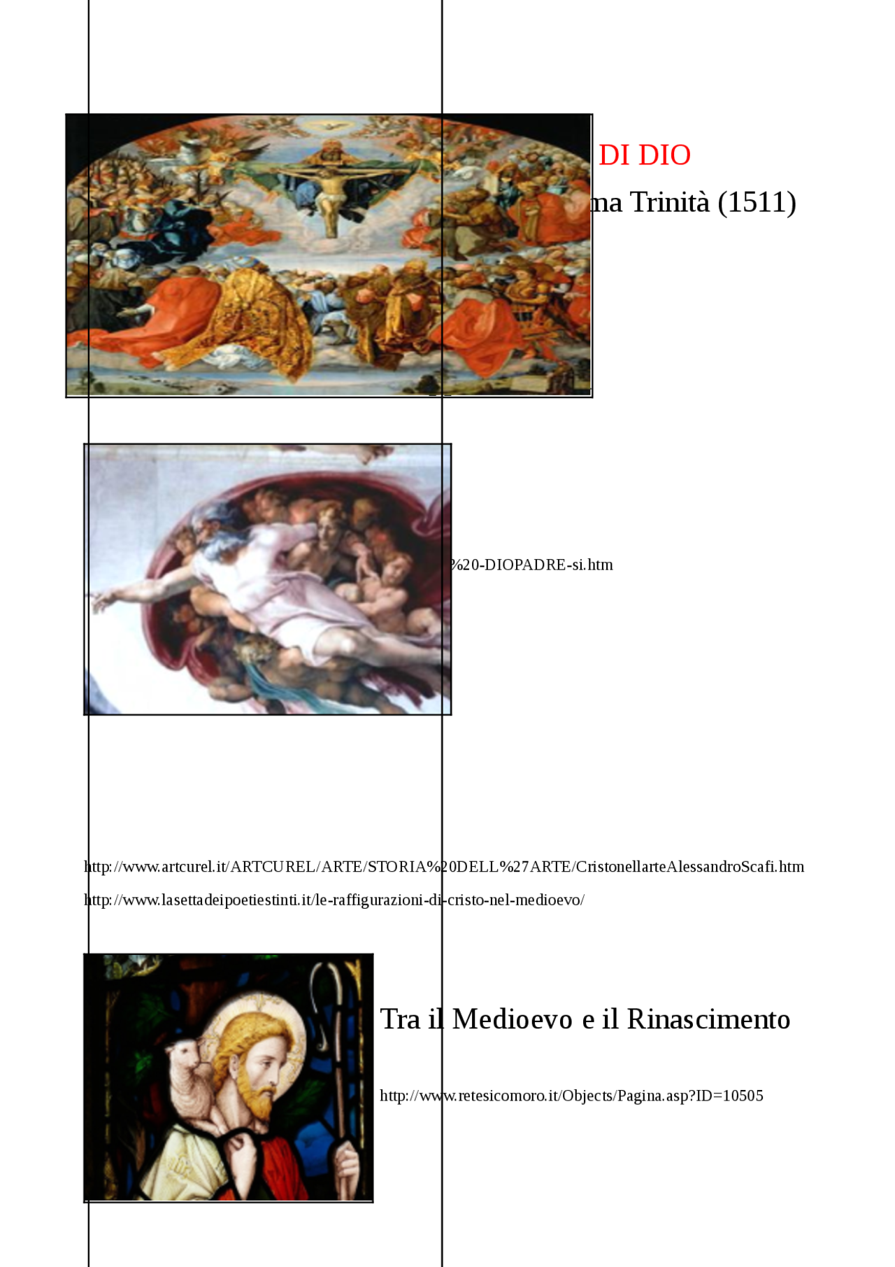 Rappresentazioni Di Dio Docsity