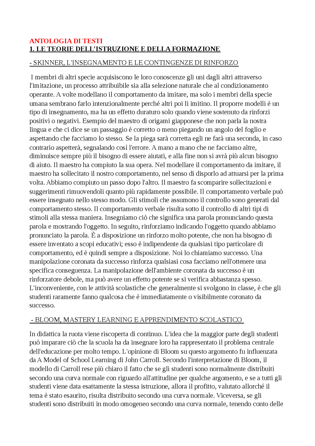 Riassunto I Significati Delleducazione Chiosso Docsity