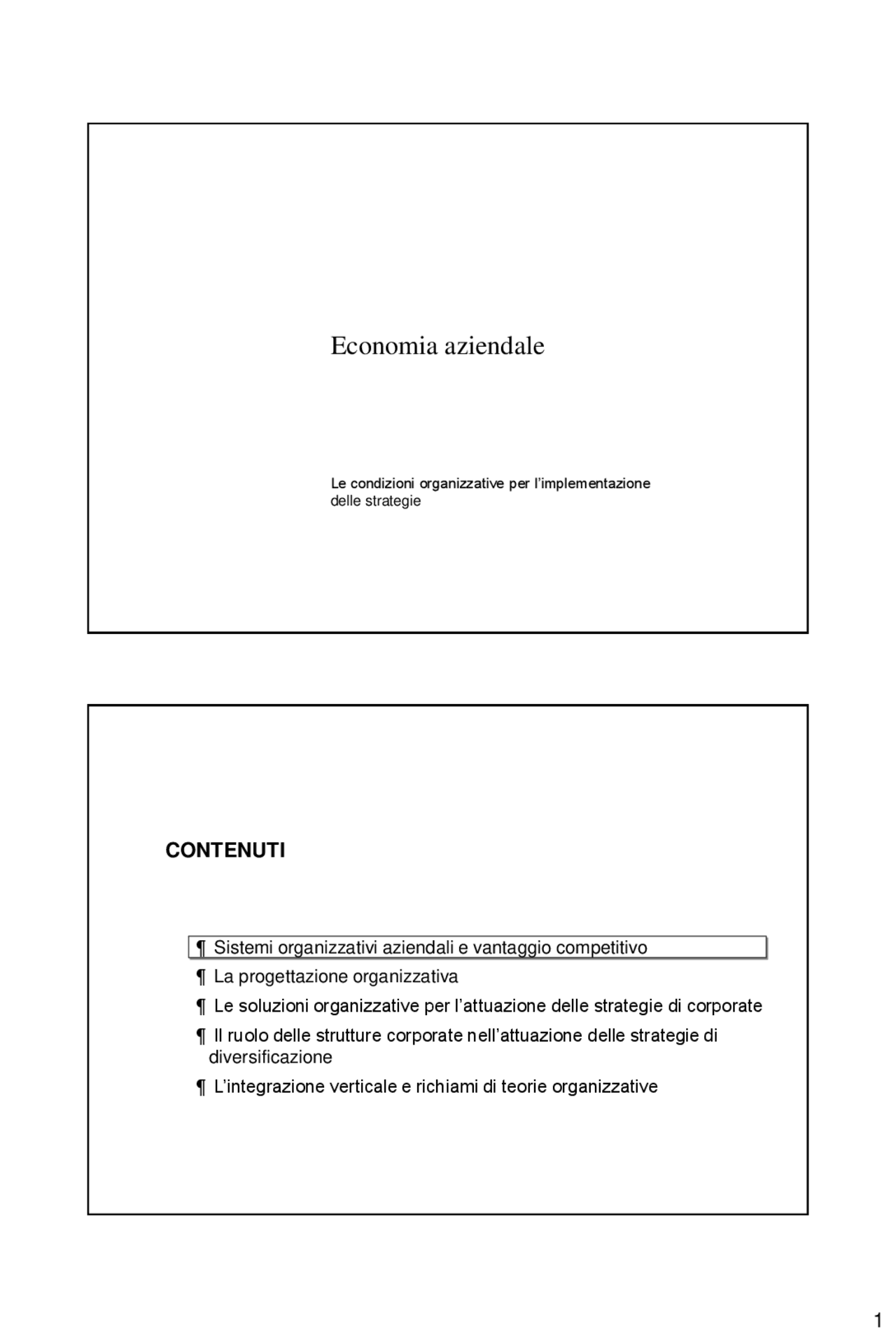 Implementazione Di Strategie Docsity