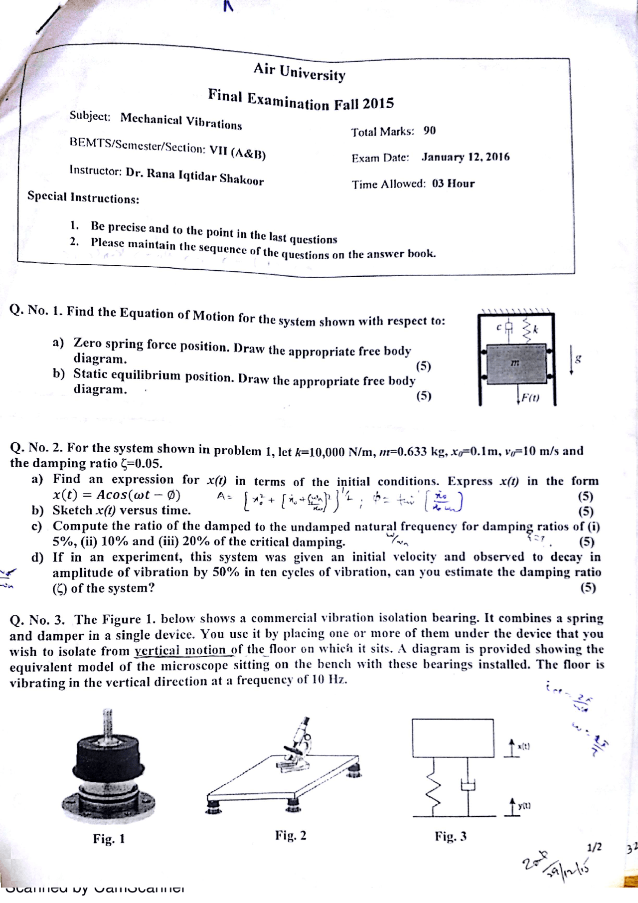 Midterm And Final Exam Of Air Docsity