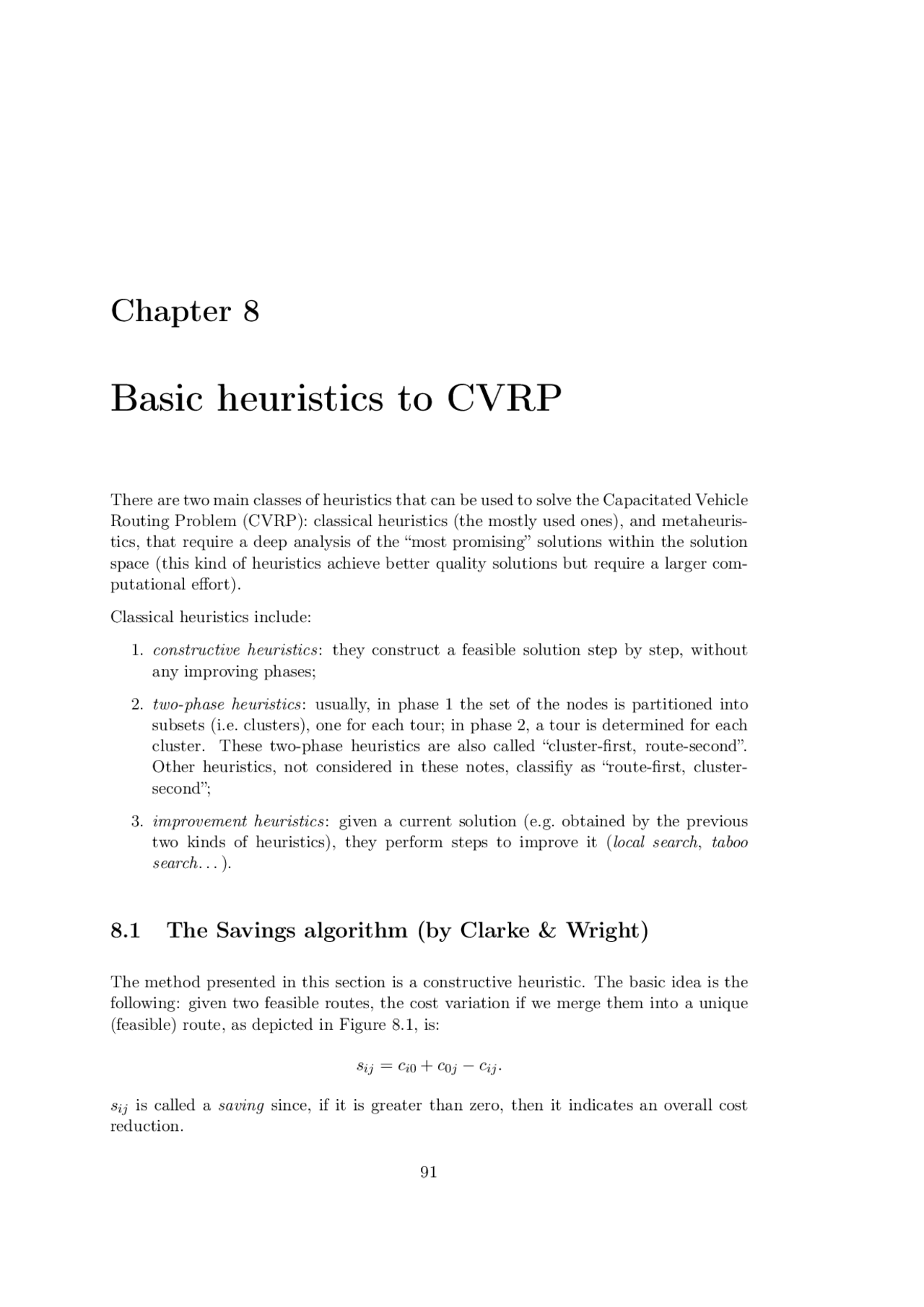 Logistics Capitolo 8 Docsity