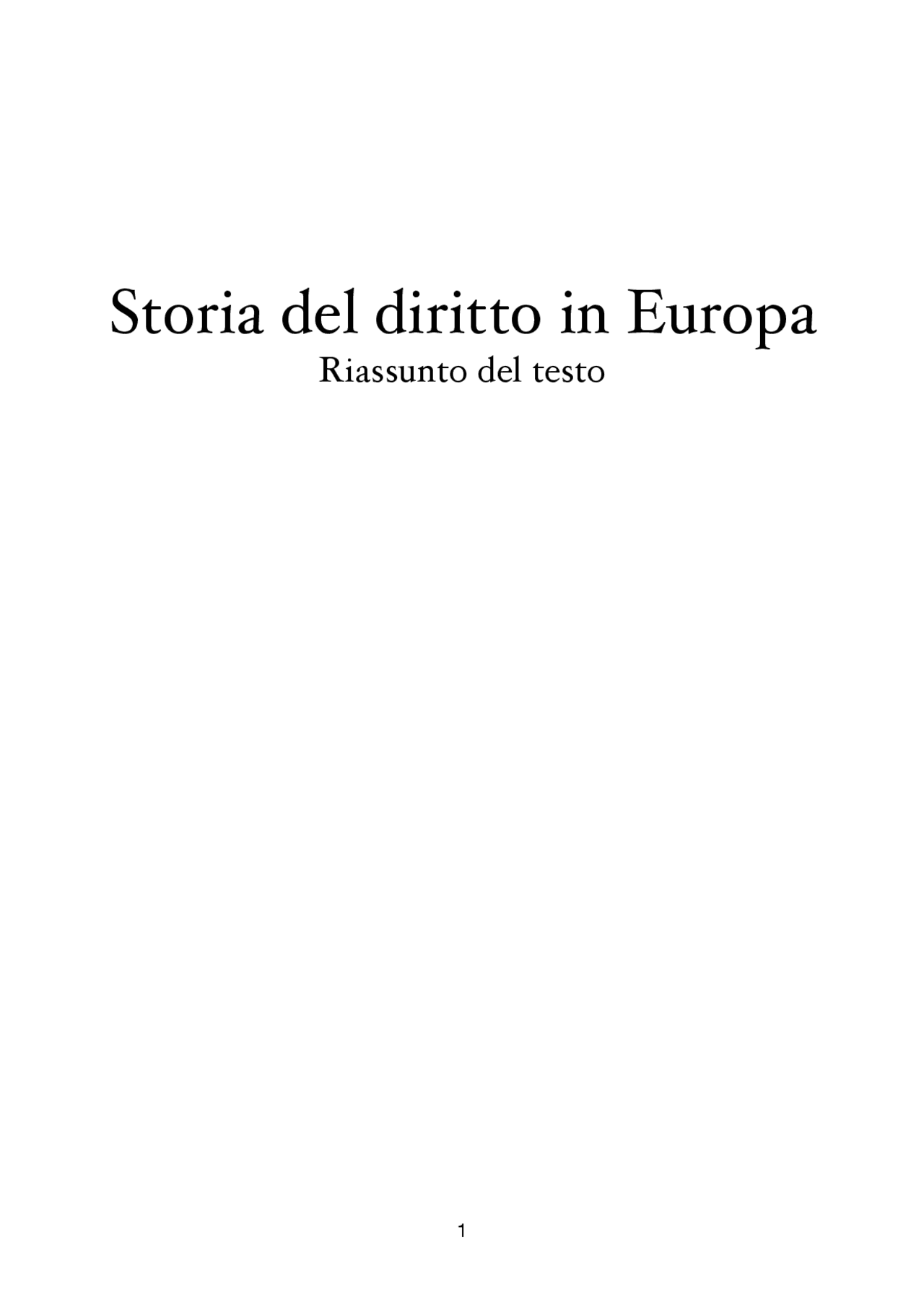 Storia Del Diritto In Europa A Padoa Schioppa Storia Del Diritto