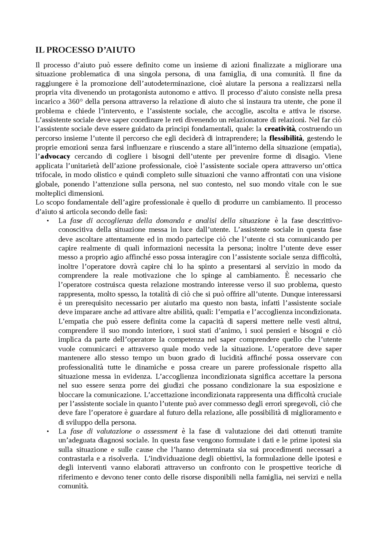 Processo O Procedimento Daiuto Per Esame Di Stato Docsity