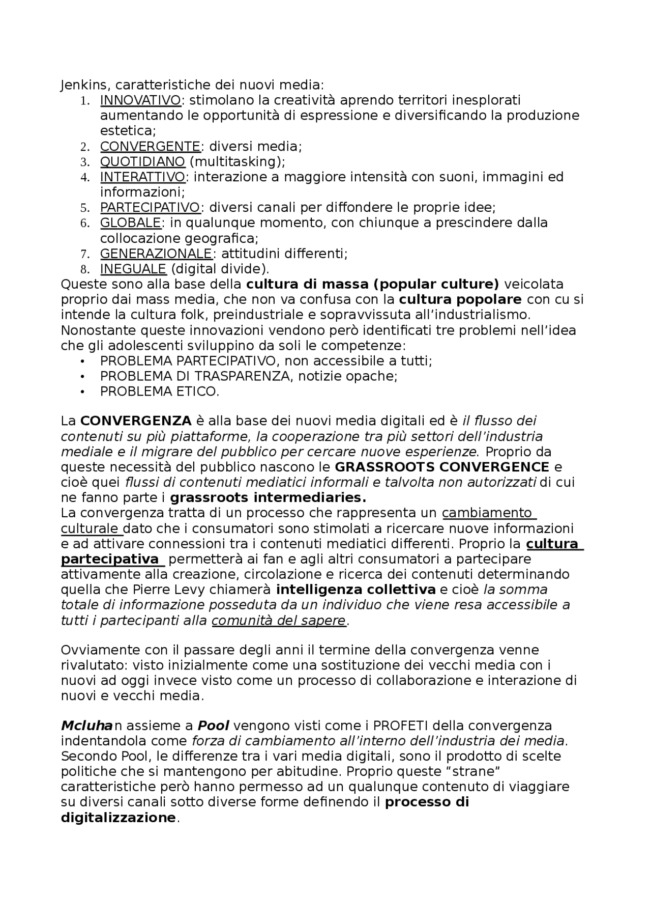 Esame Di Tecniche Della Comunicazione Docsity
