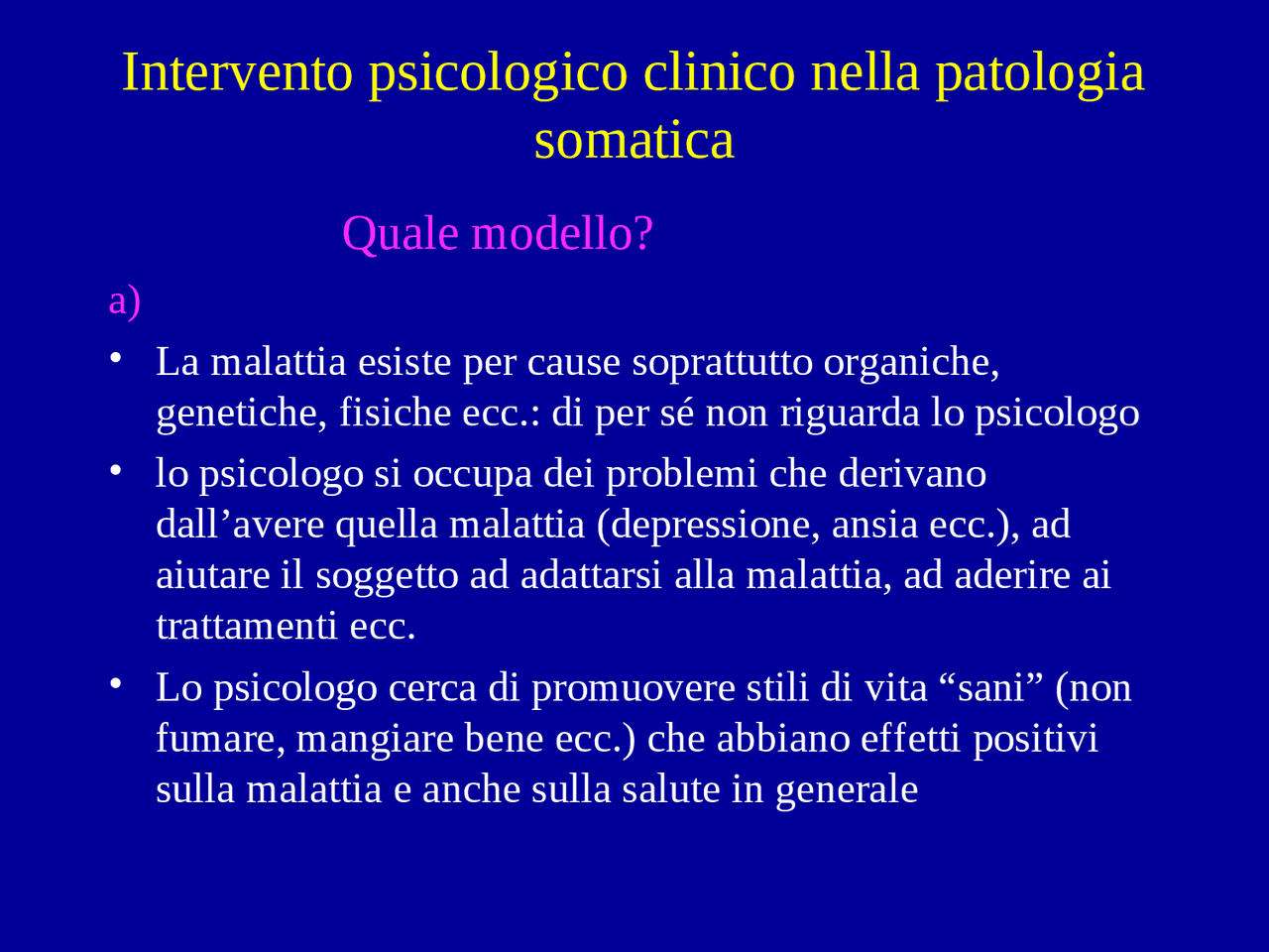 Slide Con Appunti Esame Psicosomatica Prof Solano La Sapienza Docsity