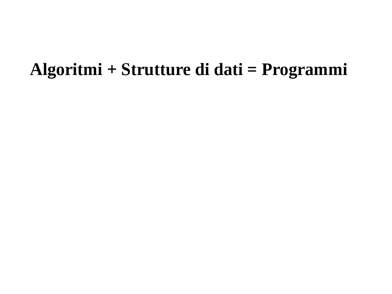 Informatica Strutture Docsity
