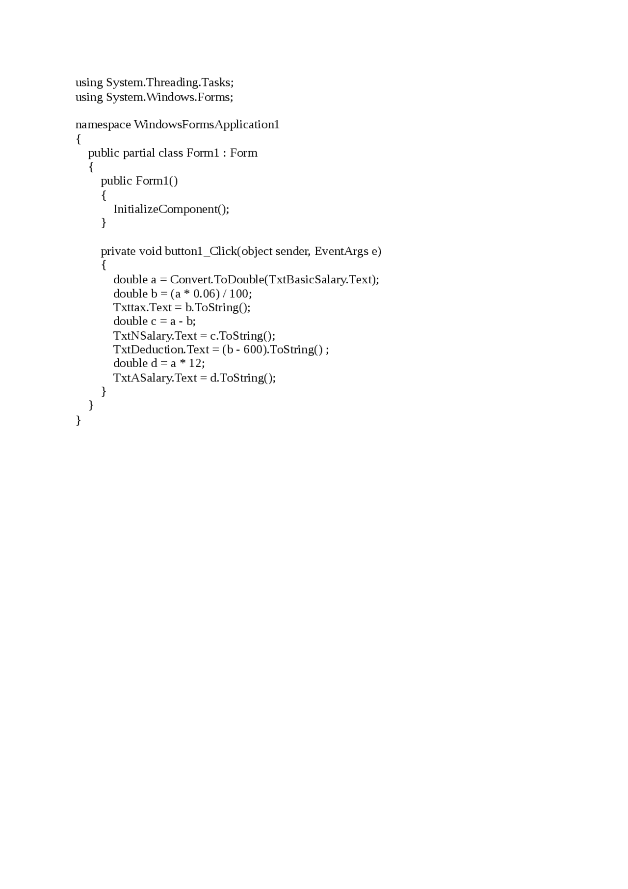 how-to-calculate-salary-full-code-in-c-in-visual-studio-docsity
