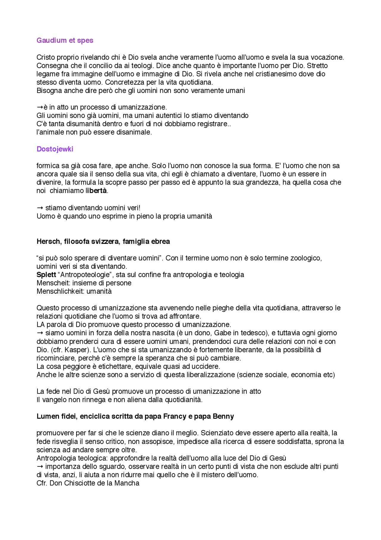 Appunti Lezioni Completi Docsity
