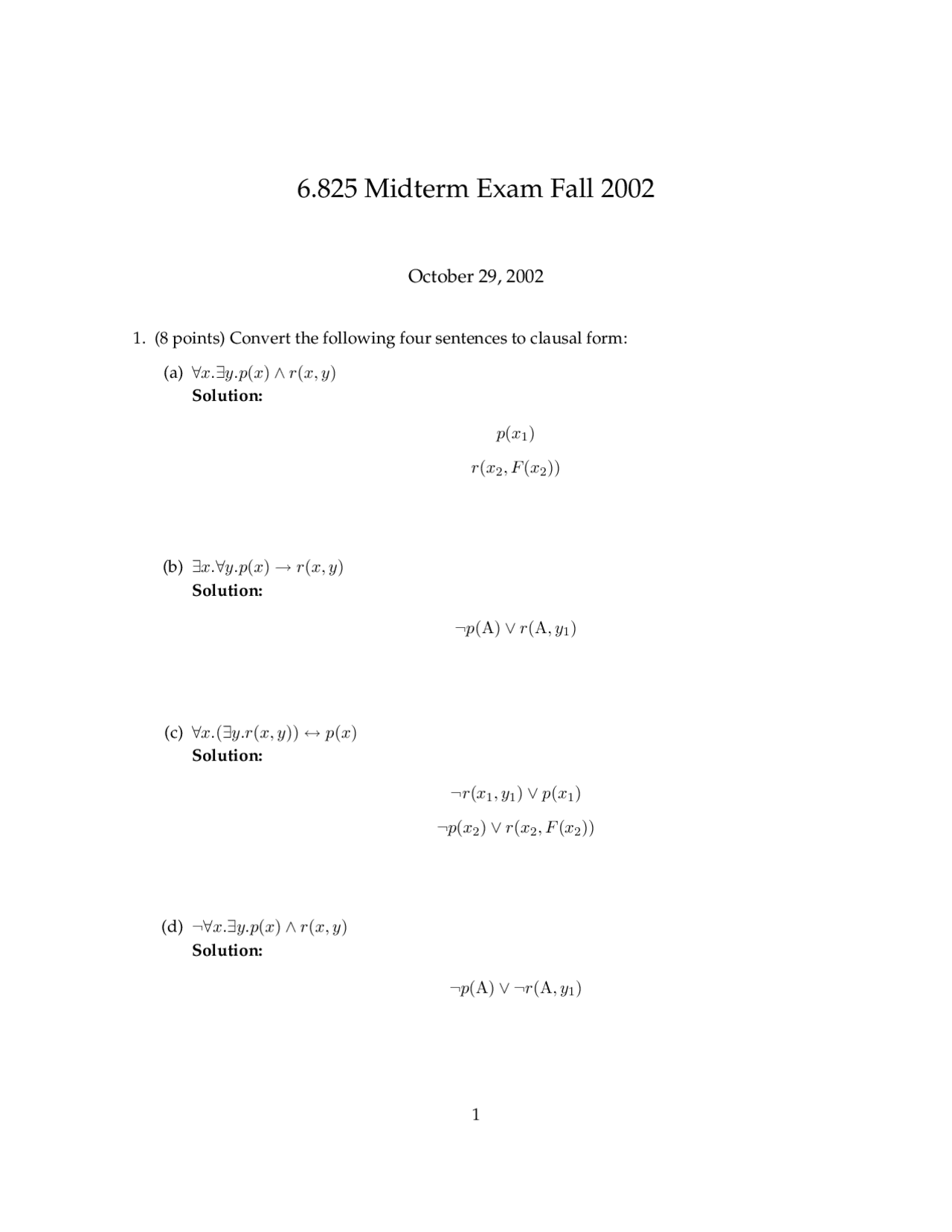 Midterm Exam Docsity