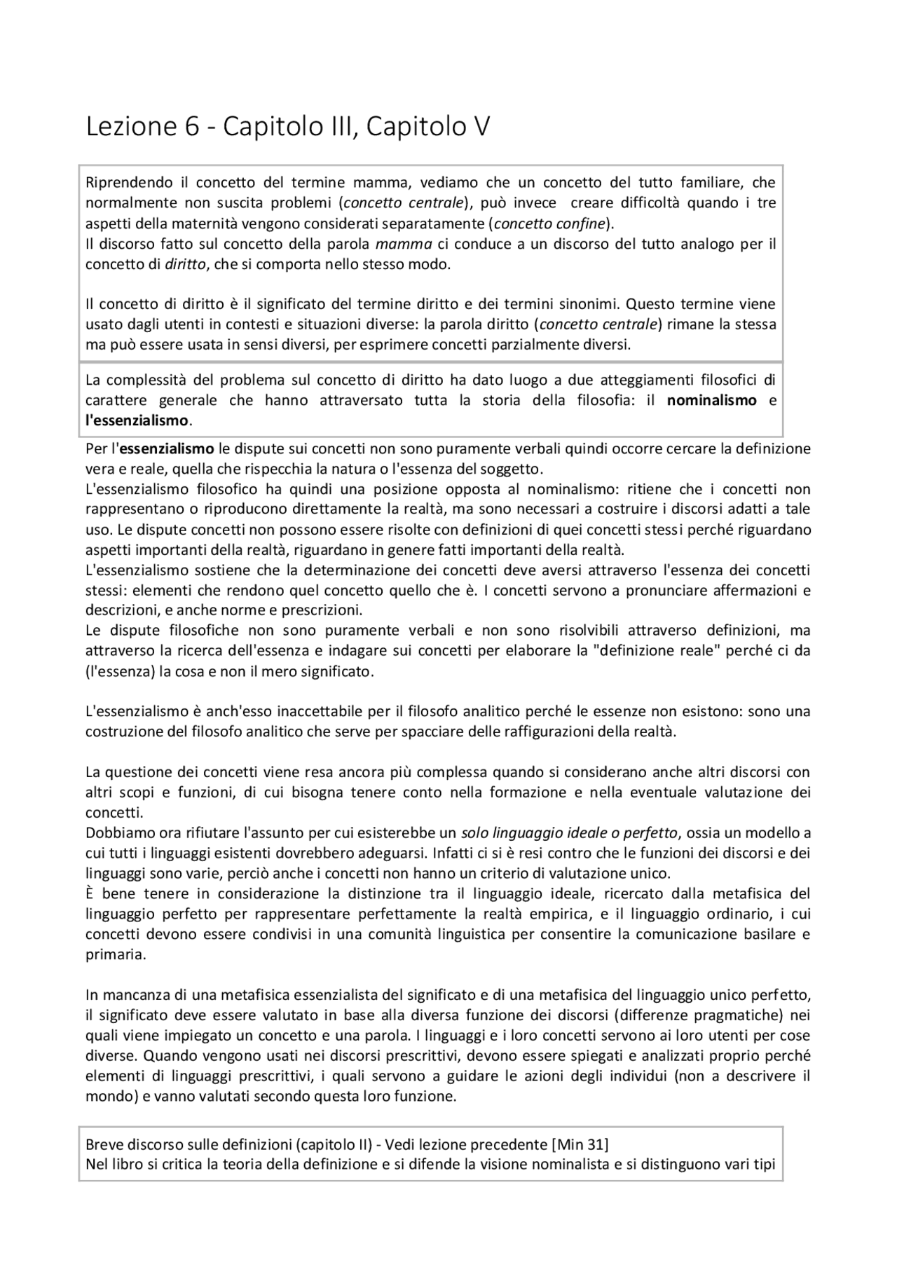 Riassunto Introduzione Alla Filosofia Del Diritto Jori Pintore Docsity