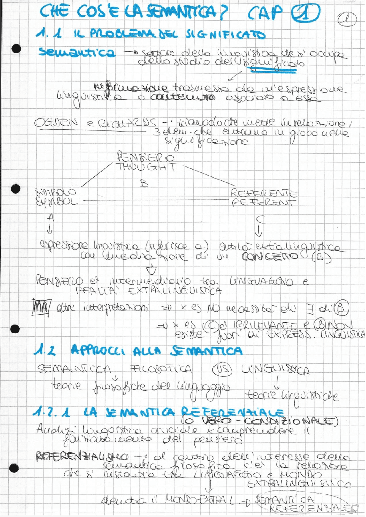 Riassunto "Lessico e semanta" Casadei - Docsity
