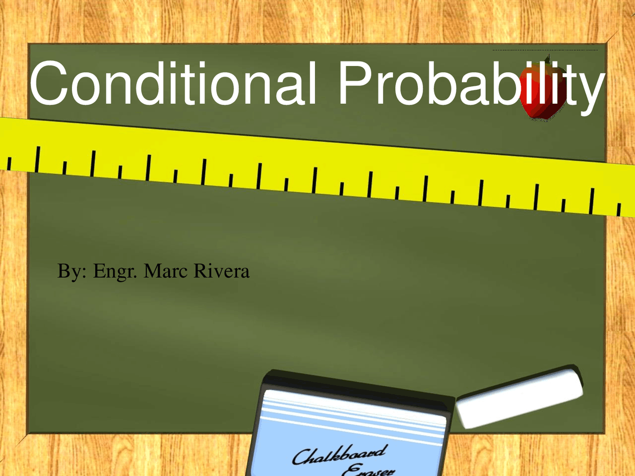 Conditional Probability - Docsity