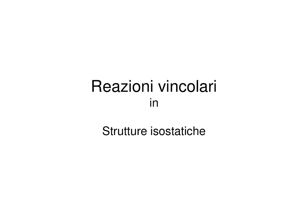 Appunti Di Statica Polimi Docsity